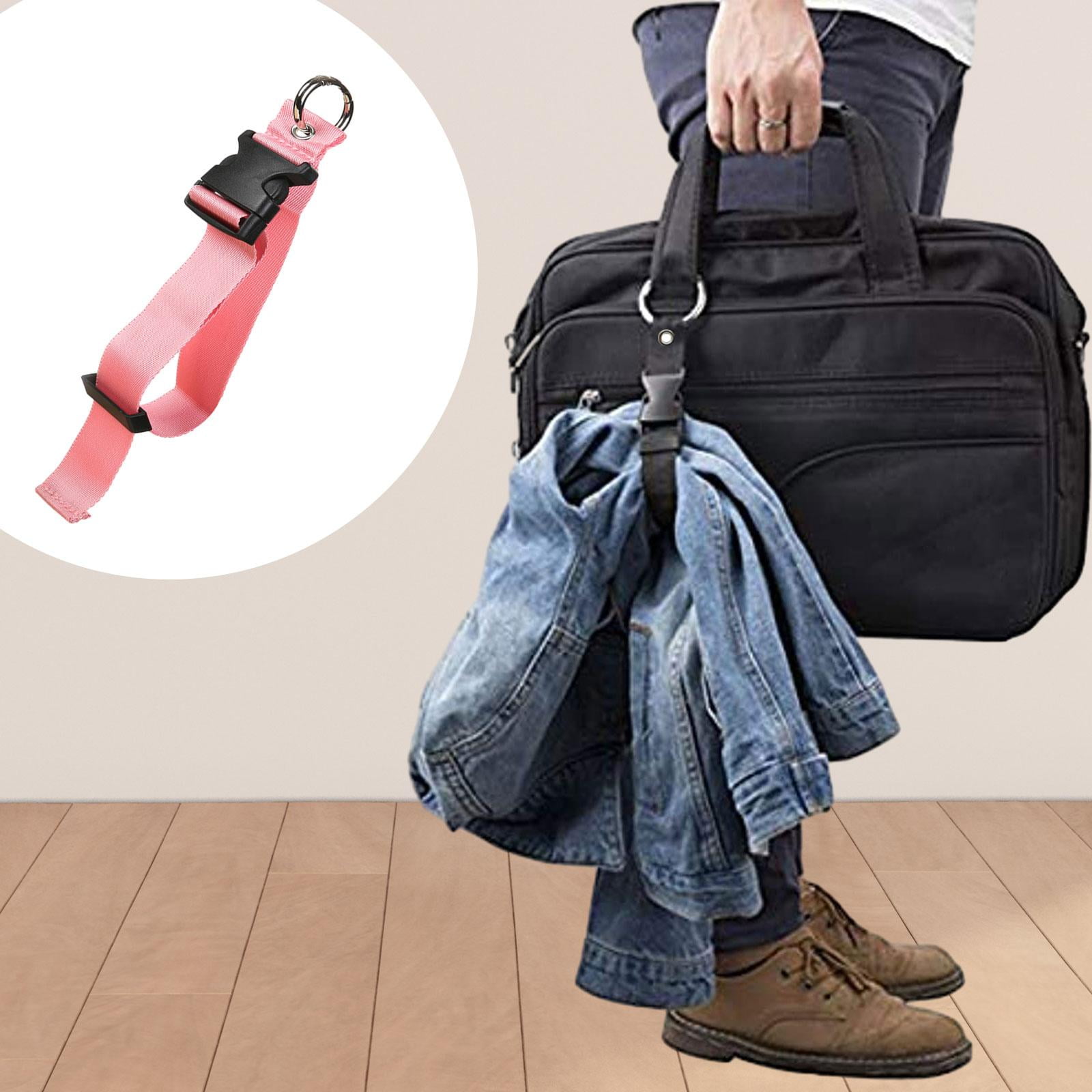 PETSOLA Add a Bag Luggage Strap Jacket Gripper Holder, Carry Clip Strap ...