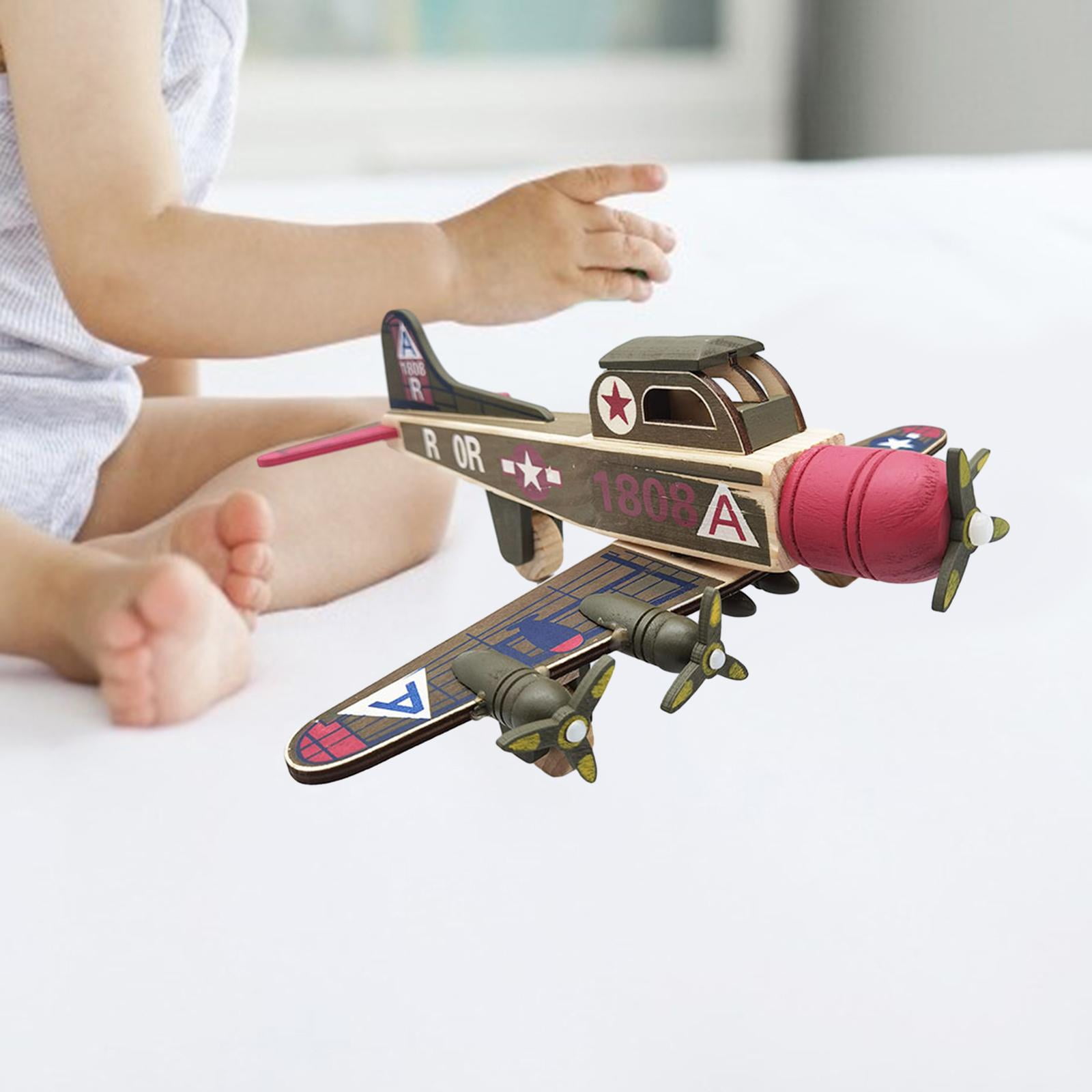 PETSOLA Airplane Decor Retro Aircraft Handicraf Ornament Collectible ...