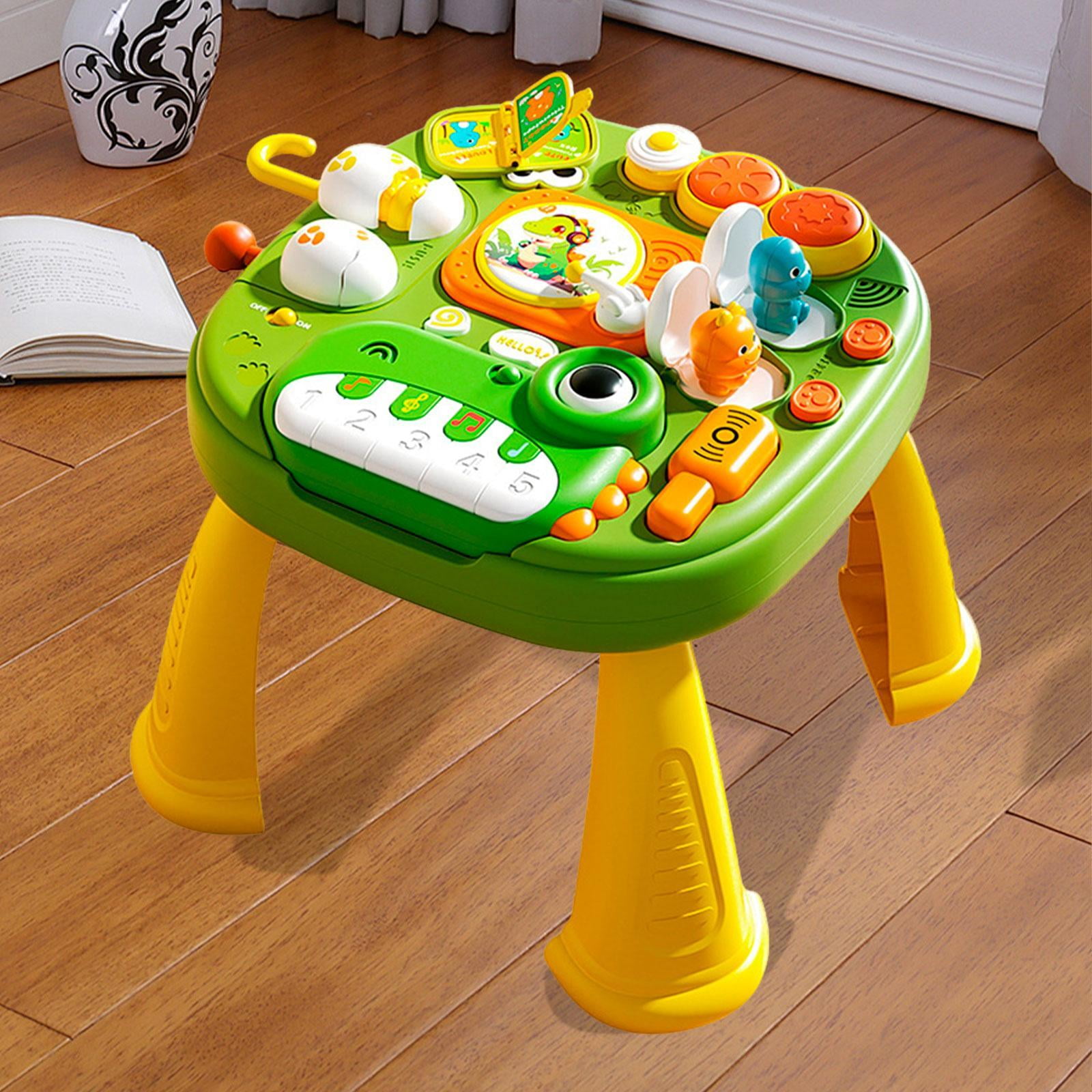 PETSOLA Baby Activity Table Developmental Music Activity Table Sensory ...