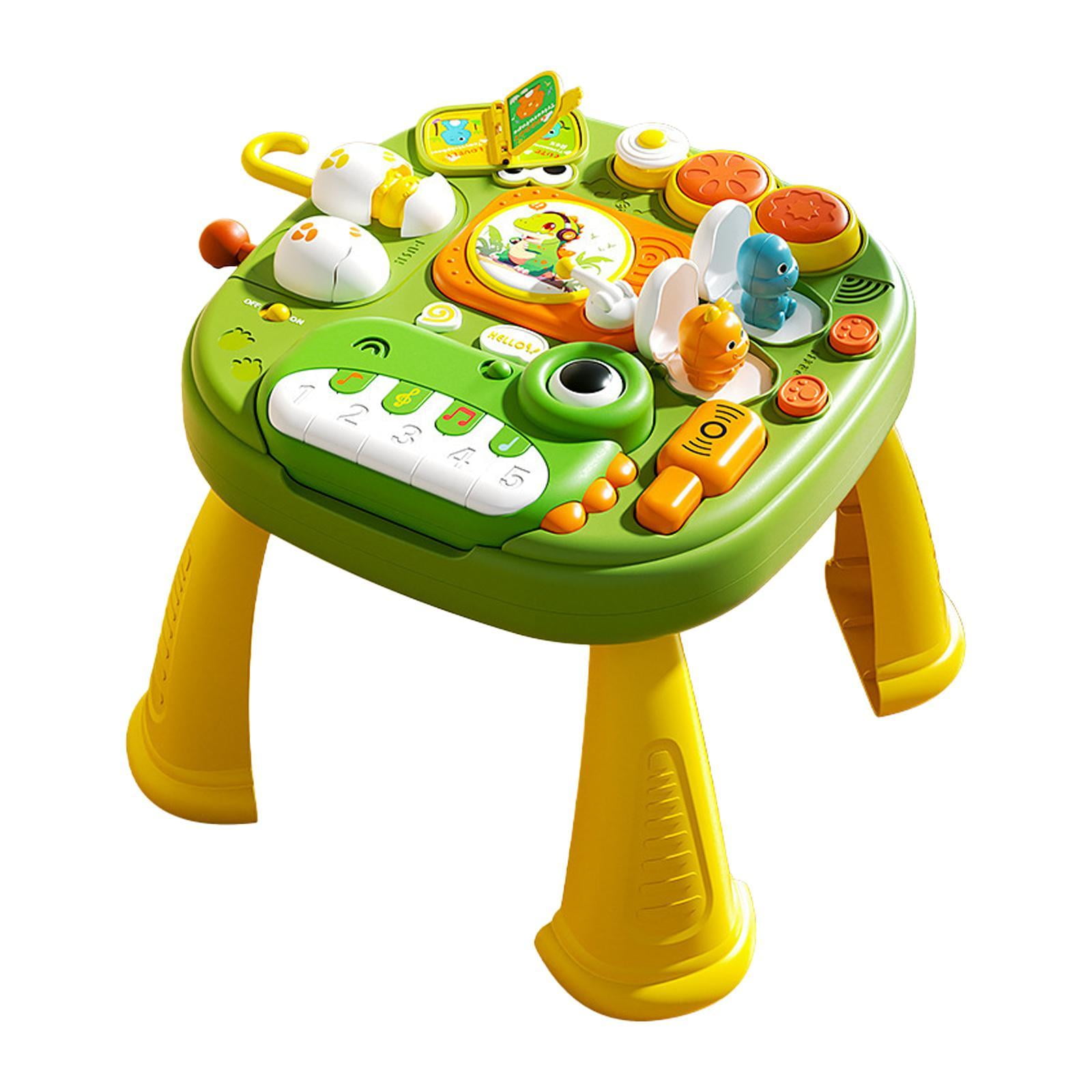 PETSOLA Kids Activity Table Musical Learning Table Early Development ...