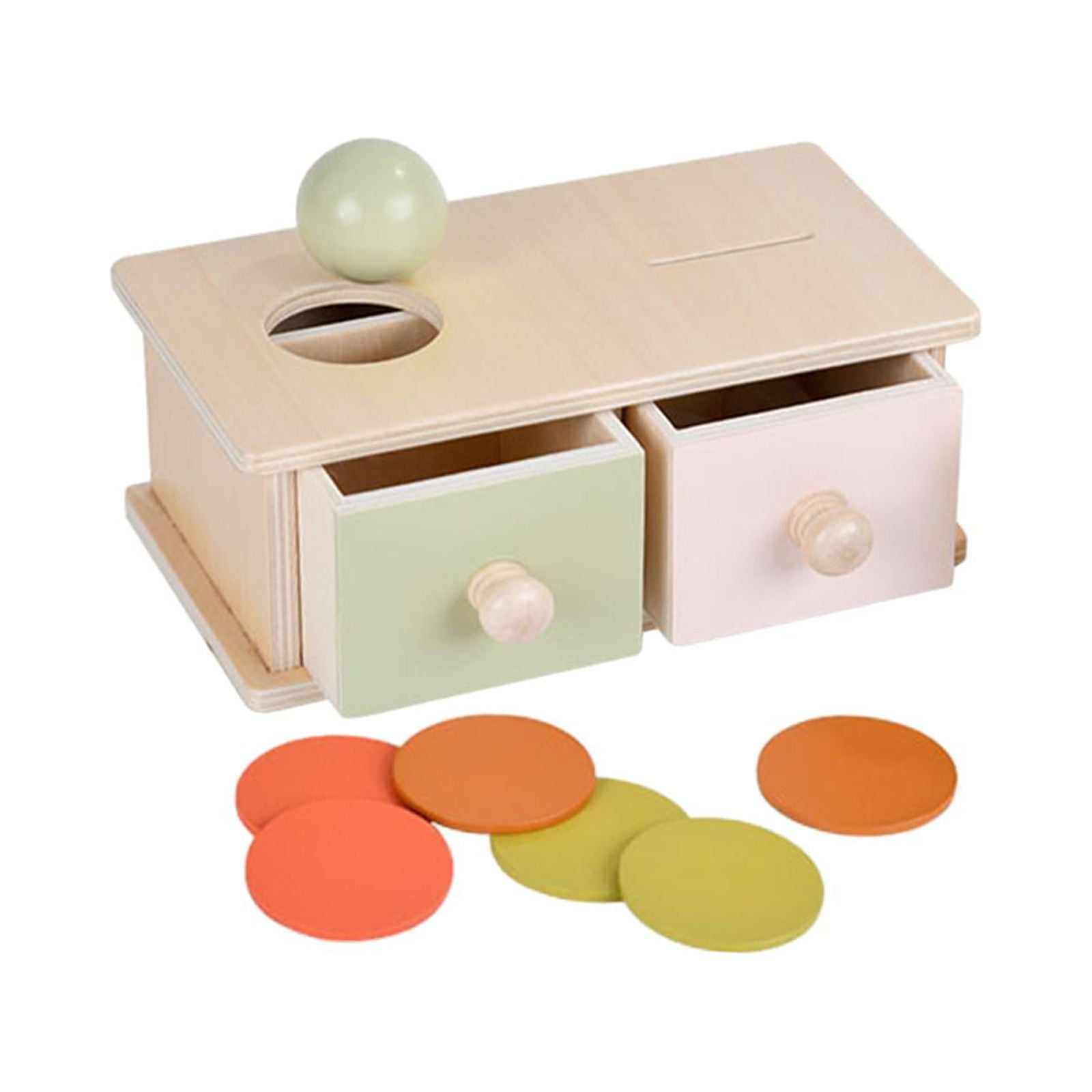 PETSOLA Ball Drop Box Montessori Toys Sensory Toy, Valentines Day Gifts ...