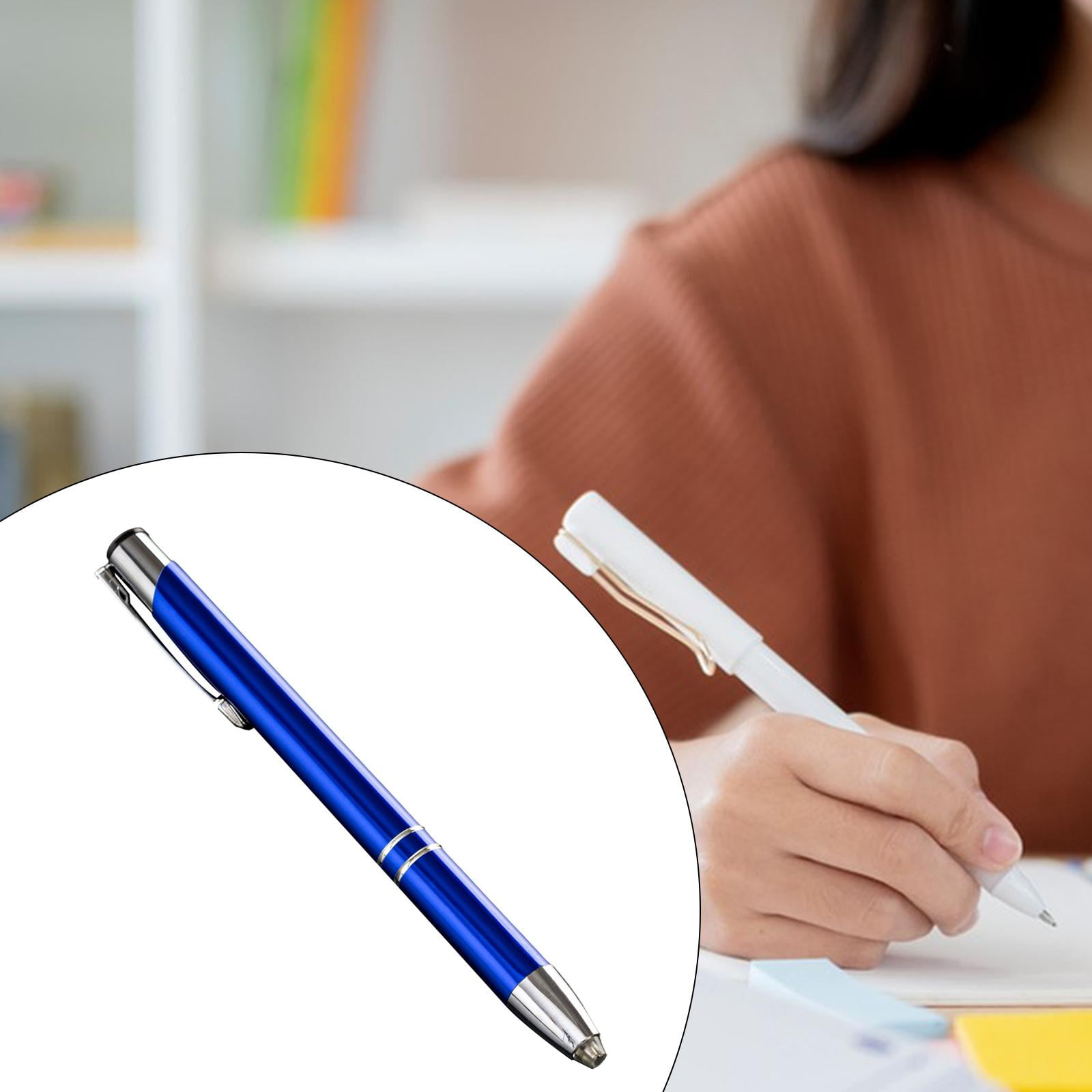 PETSOLA Ballpoint Pen 1.0mm Ball Point Pen Writing in The Dark Gift LED ...