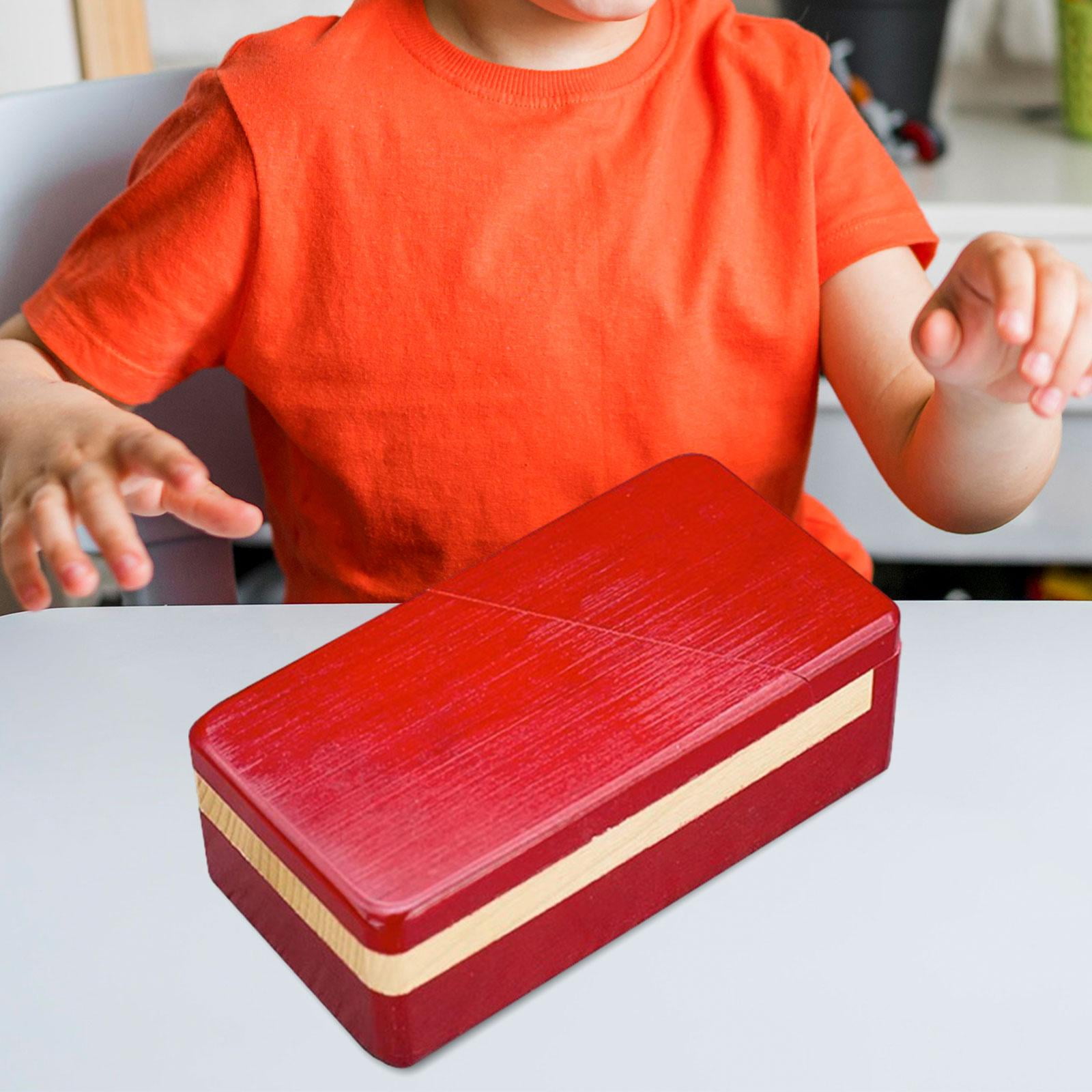 PETSOLA Brain Teasers Wooden Puzzle Box Easy Assembling Traditional ...