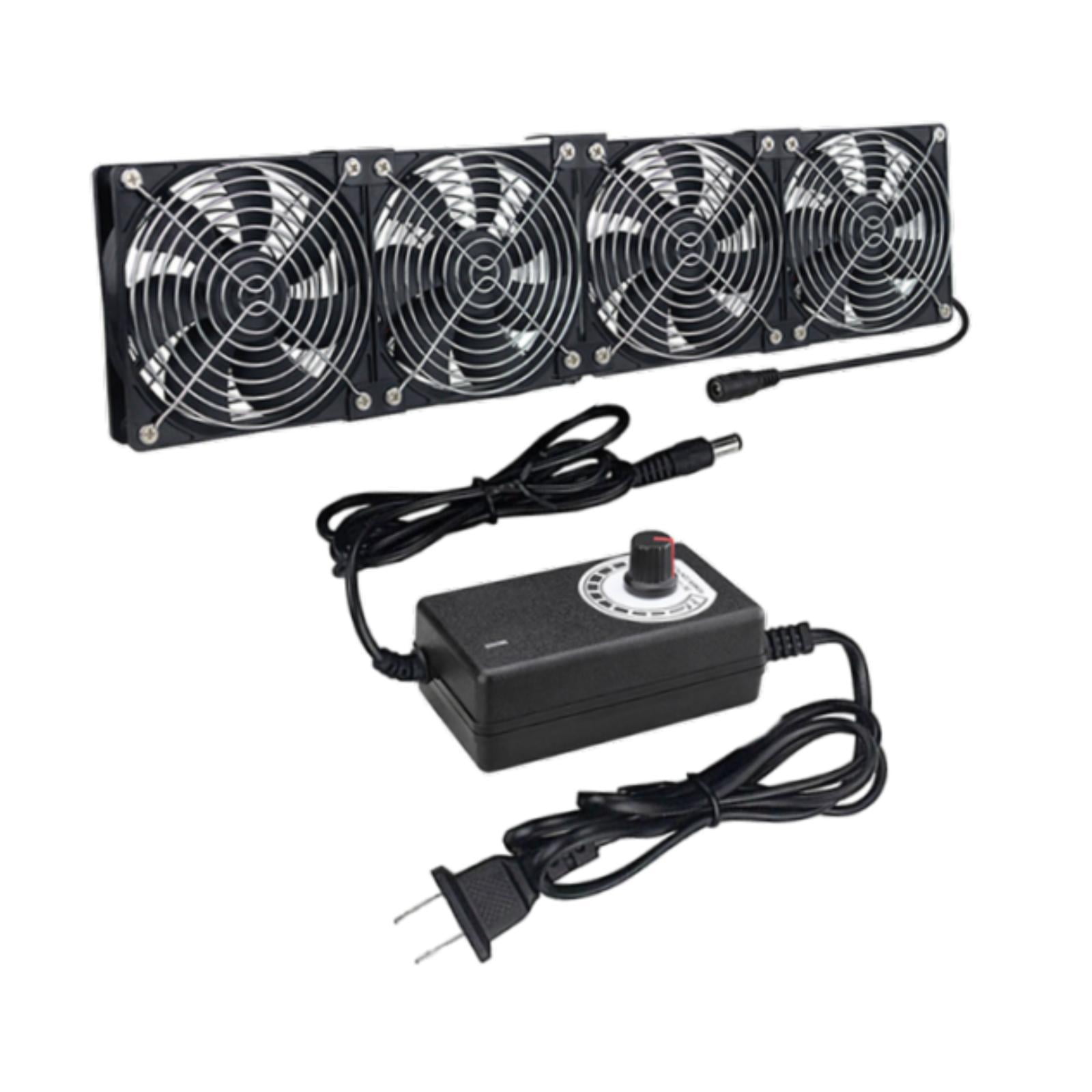 PETSOLA Brushless Cooling Fan Router Fan Adjustable Multipurpose ...