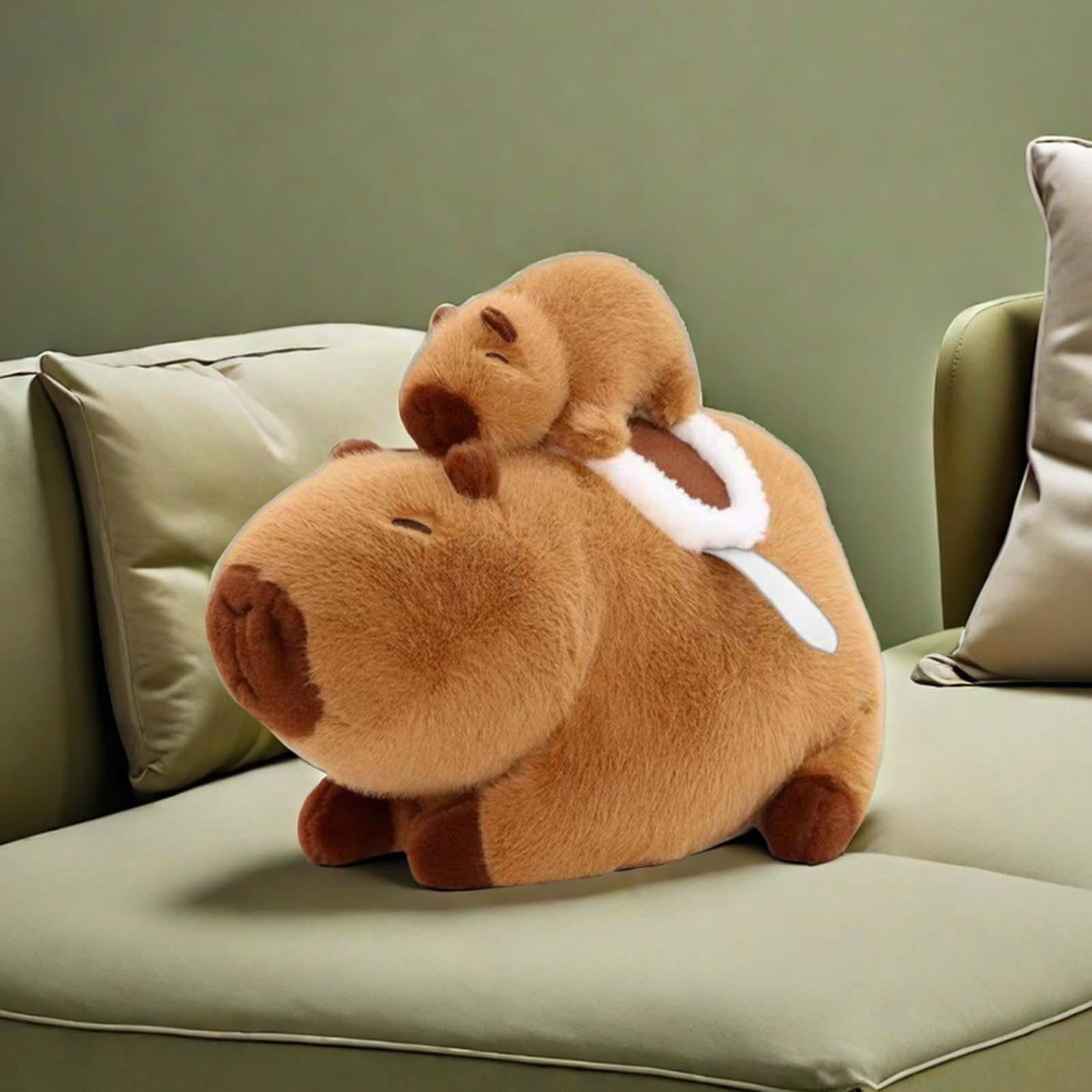 PETSOLA Capybara Plush Toy Plush Capybara Doll Home Decor Capybara ...