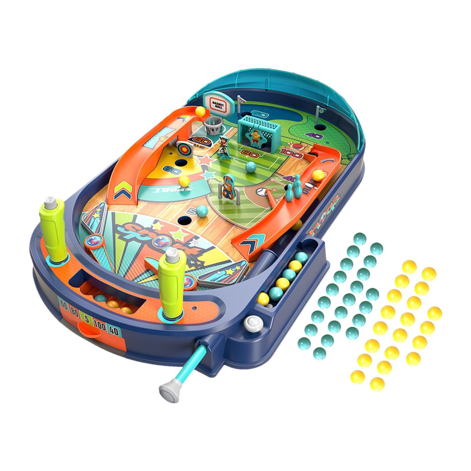 PETSOLA Children Pinball Machine Children Educational Toy for Preschool ...