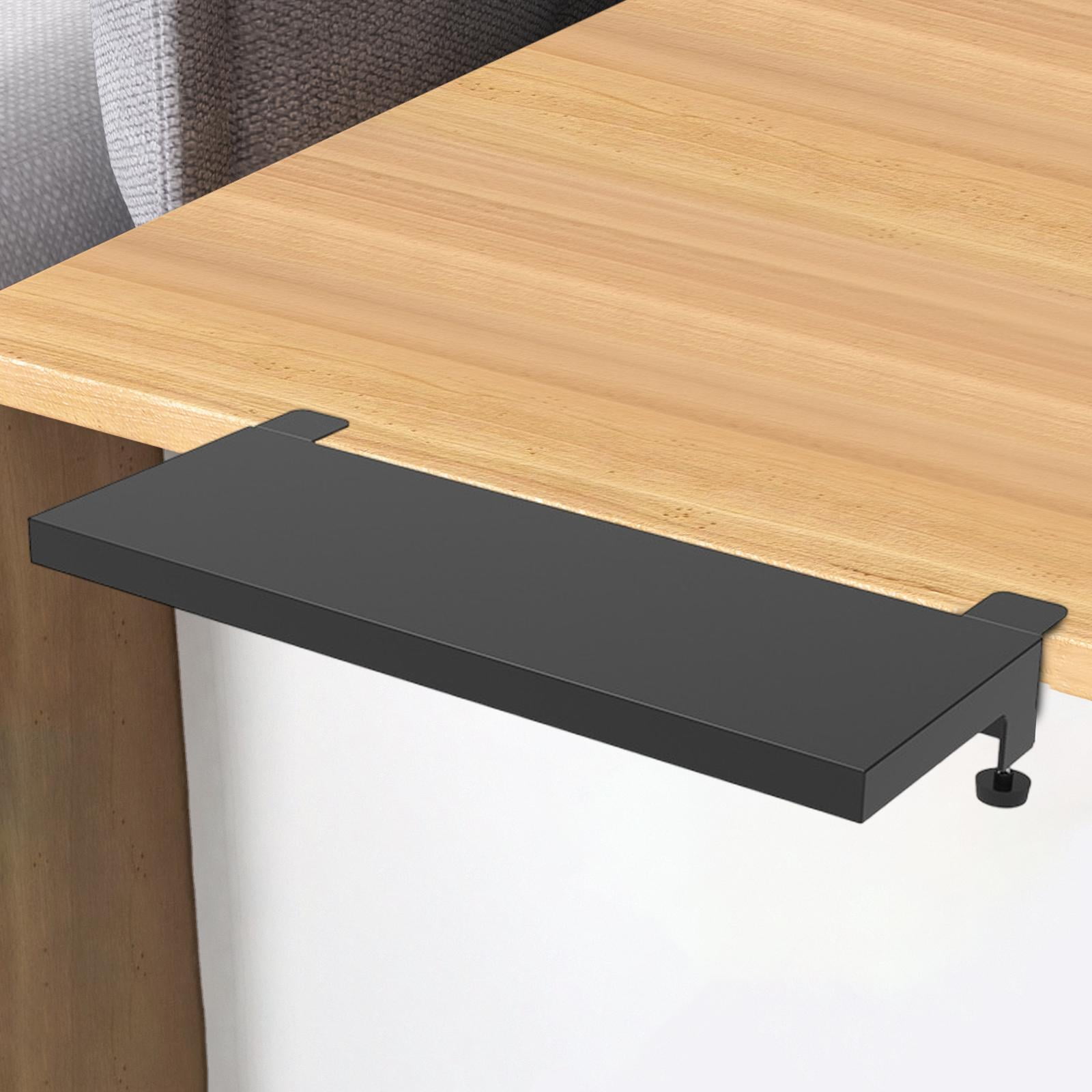 PETSOLA Clamp on Desk Extender Tray Elbow Simple Installation Ergonomic ...