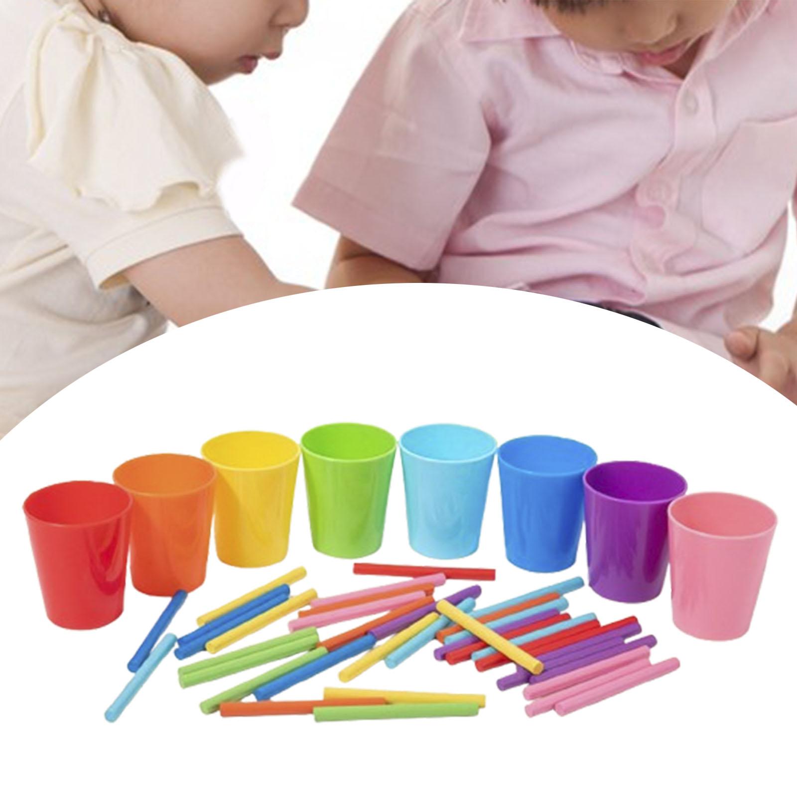 PETSOLA Color Sorting Cup Matching s Recognition Learning Activity ...