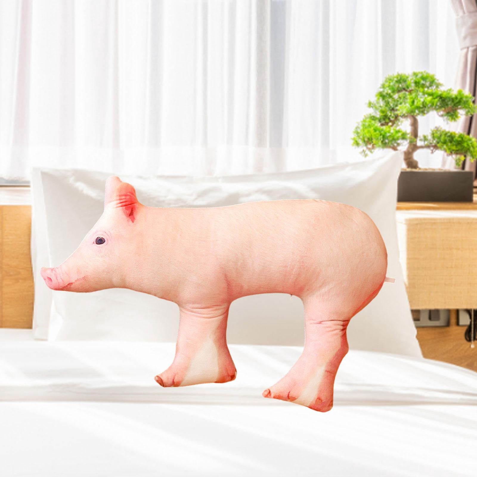 PETSOLA Cute 3D Pig Hug Pillow Throw Valentine Doll Stuffed Animal Toy ...