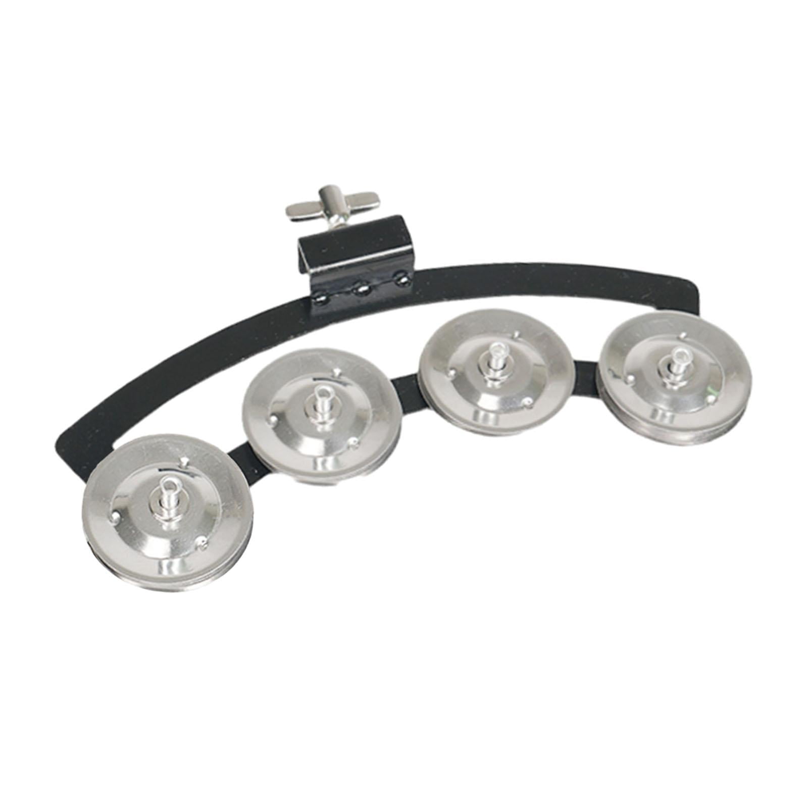 PETSOLA Cymbal Hi Hat Drum Set Hi Hat Easily Mountable Metal Hand Bell ...