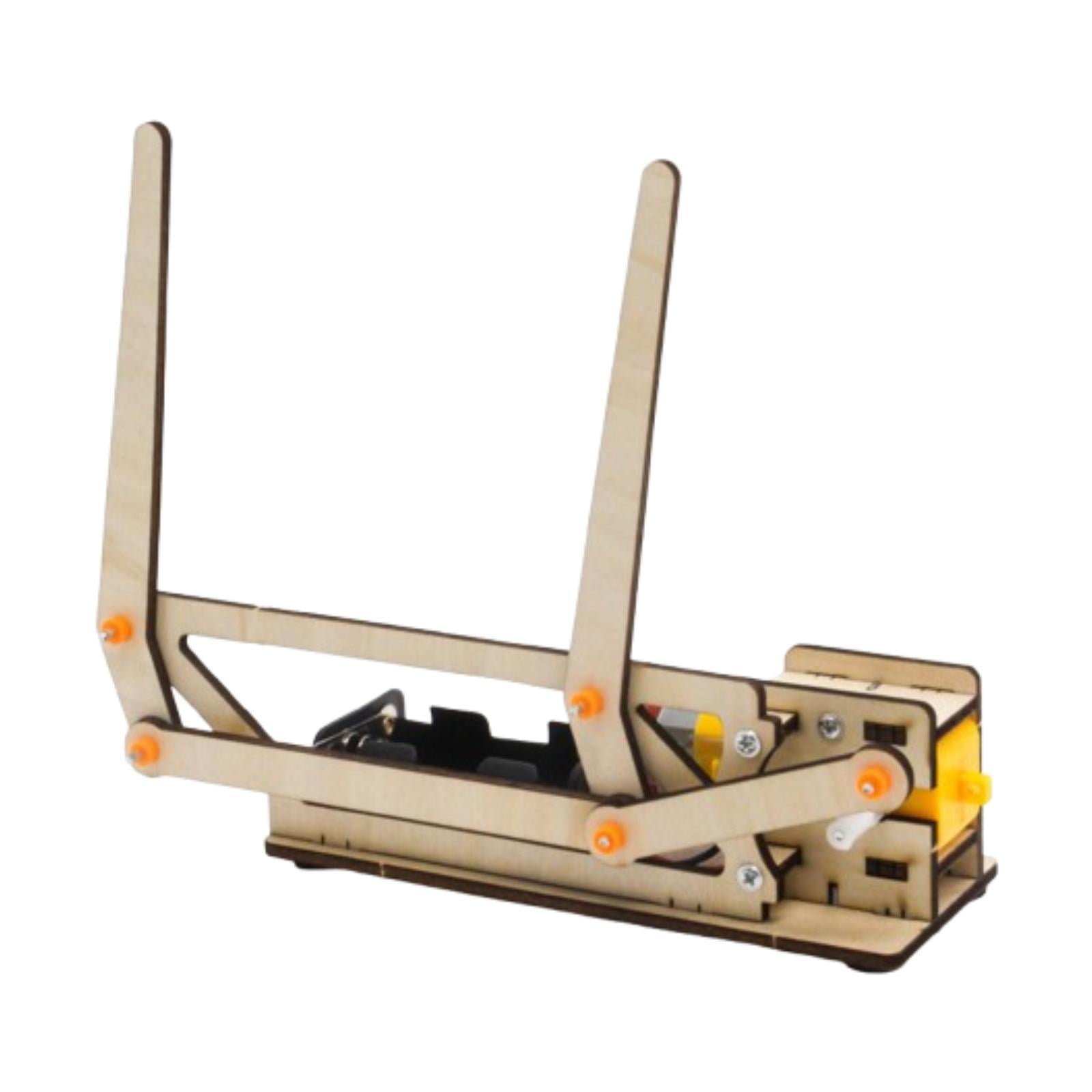 PETSOLA DIY Wiper Model Toy 3D Wooden Assemble Toy Creative Easy to ...