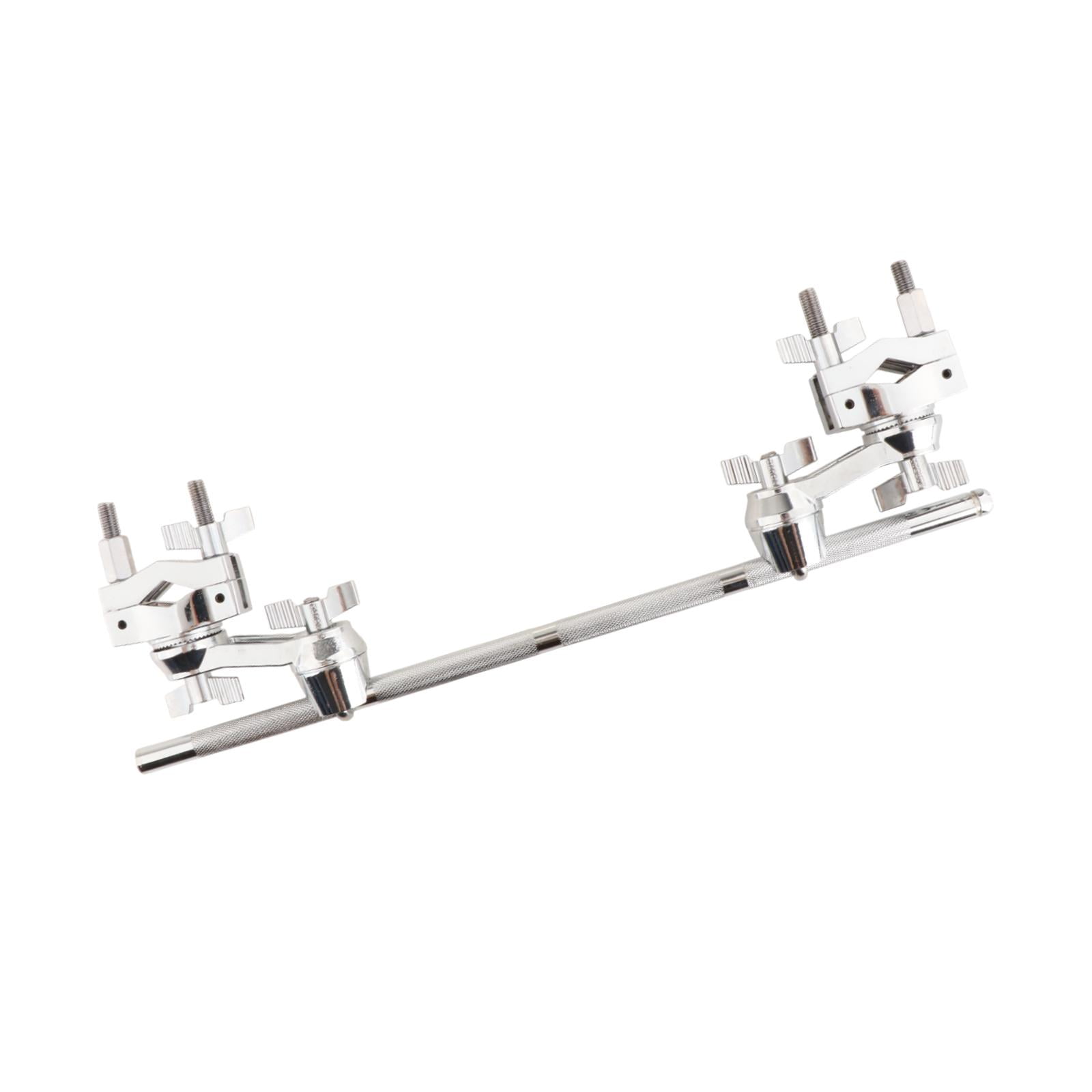 PETSOLA Double Drum Clamp Double Drum Clamp Adjustable Metal Drum Set ...