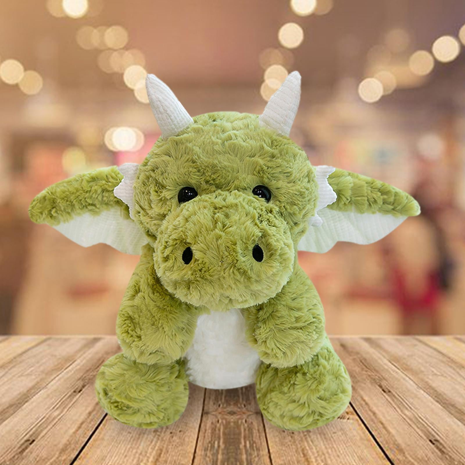 PETSOLA Dragon Stuffed Animal Plush Toy, Dragon Plush Toys with Wing ...