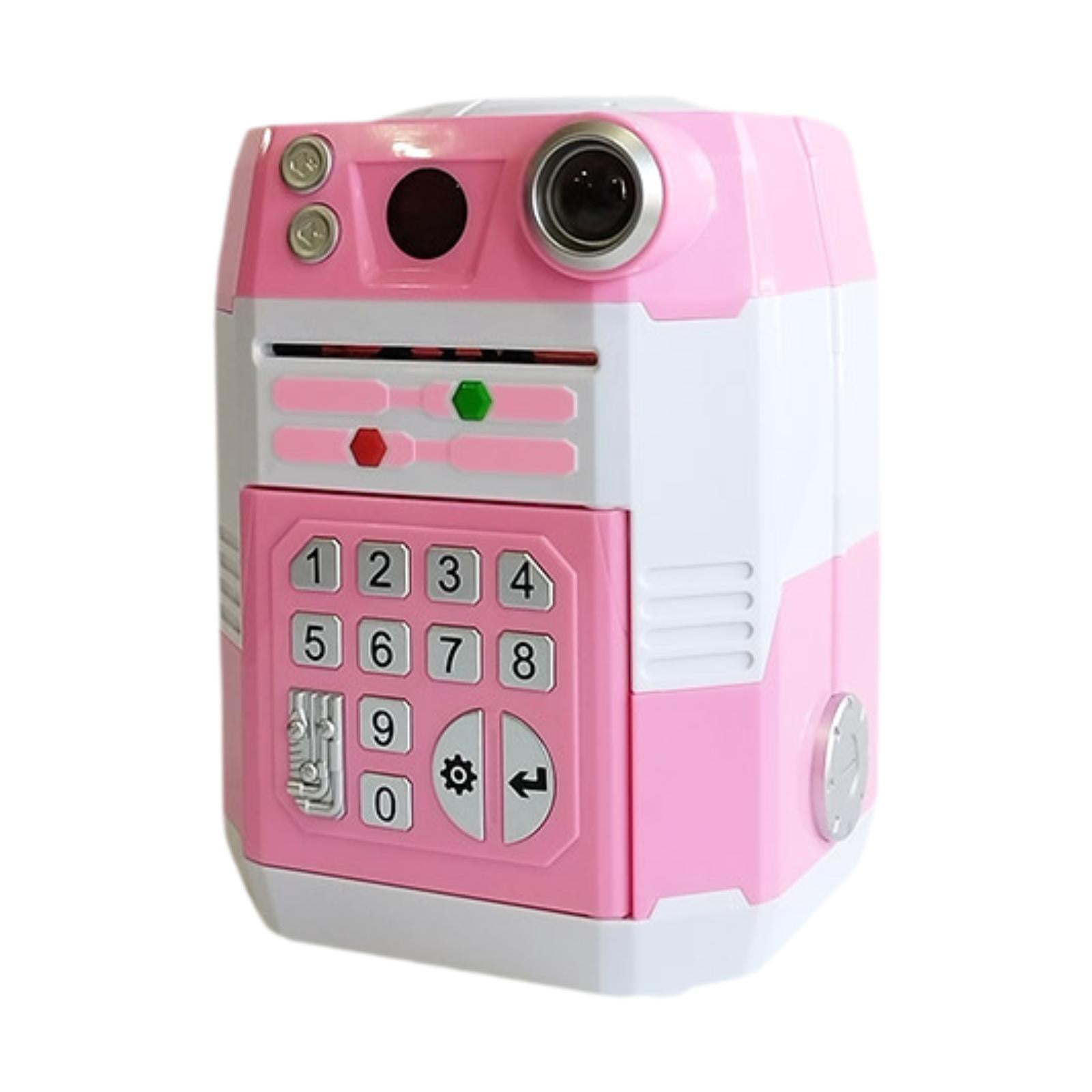 PETSOLA Electronic ATM Savings Machine Auto Scroll Machine Kids Piggy ...