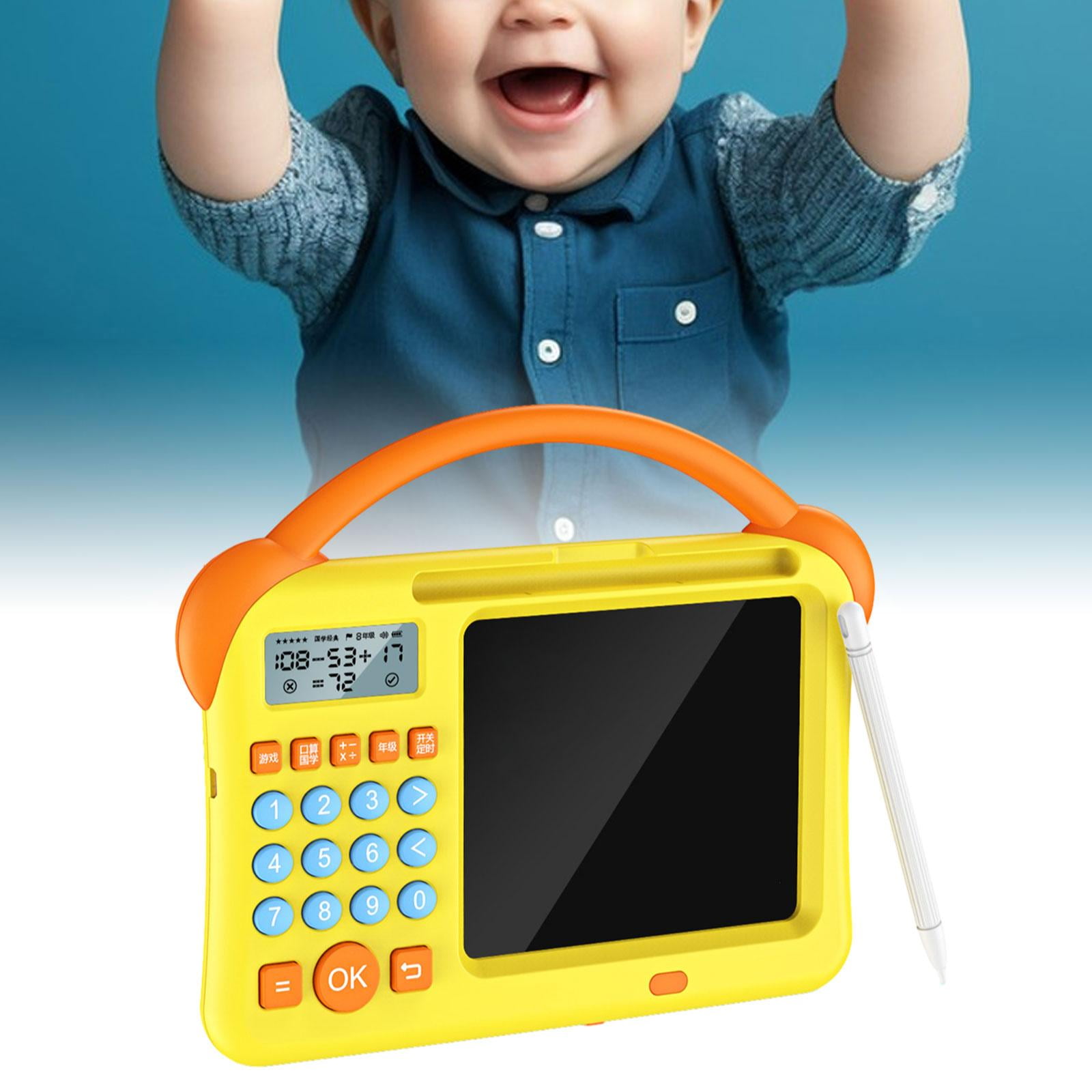 PETSOLA Electronic Calculator with Drawing Board Electronic Math Game ...