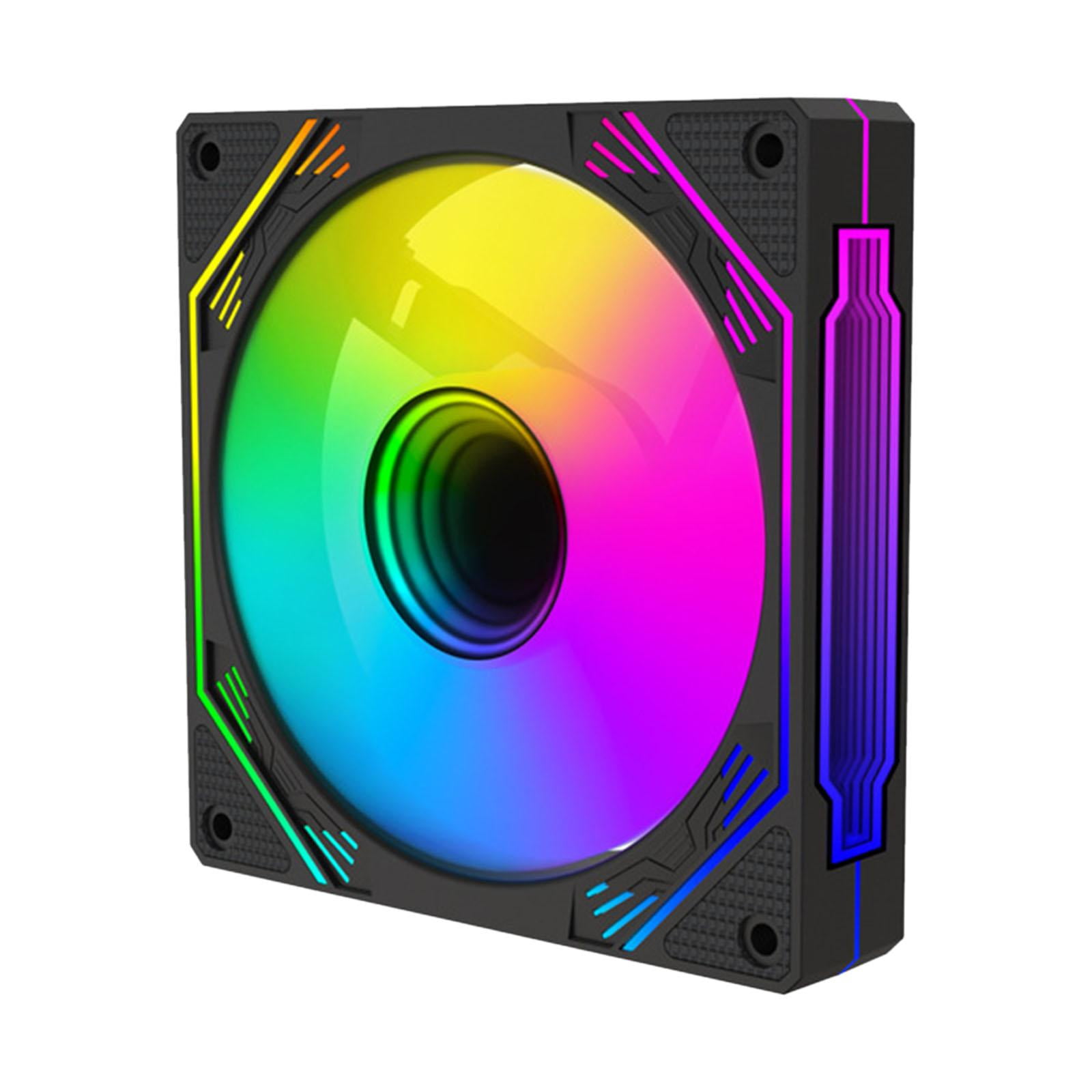 PETSOLA Fan 5V 3Pin + 4Pin ARGB Quiet High Performance Easy to Install ...