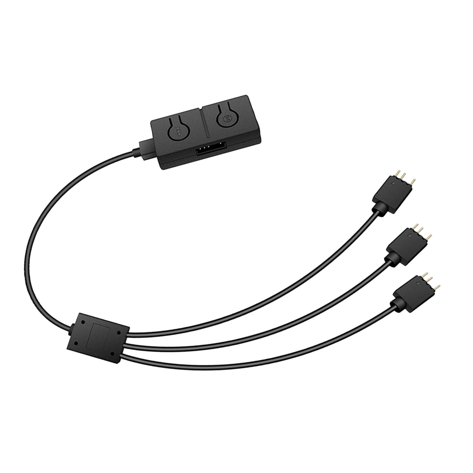PETSOLA Fan Adapter Cable PWM Splitter Lighting PWM Splitter ...