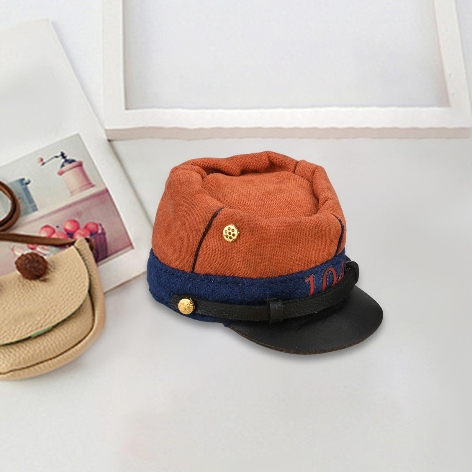 PETSOLA Fashion 1/6 Hat Cap Toys Model, Handmade Costume Accessories ...