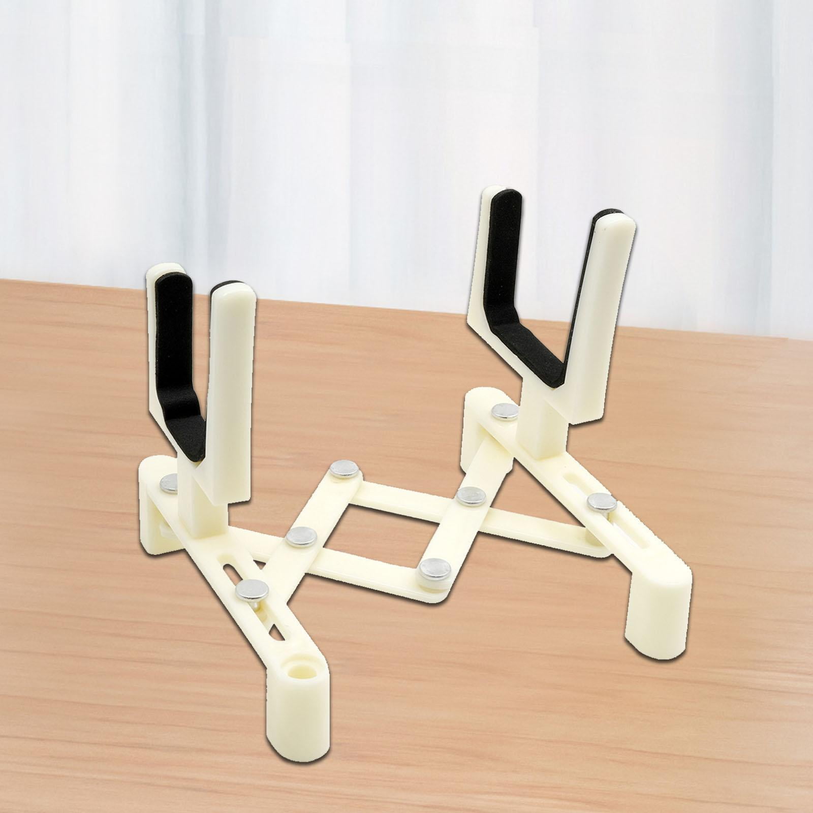 PETSOLA Foldable Violin Stand Holder,Adjustable Bracket Violin Shelf ...