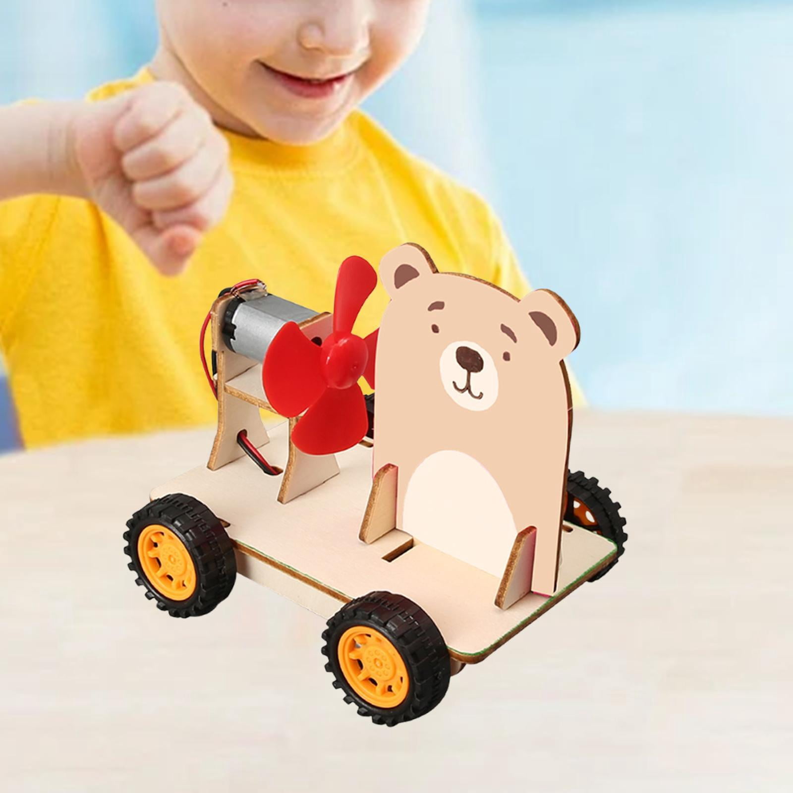 PETSOLA Forces Car Model DIY Kits Crafts Physics Learning for School ...