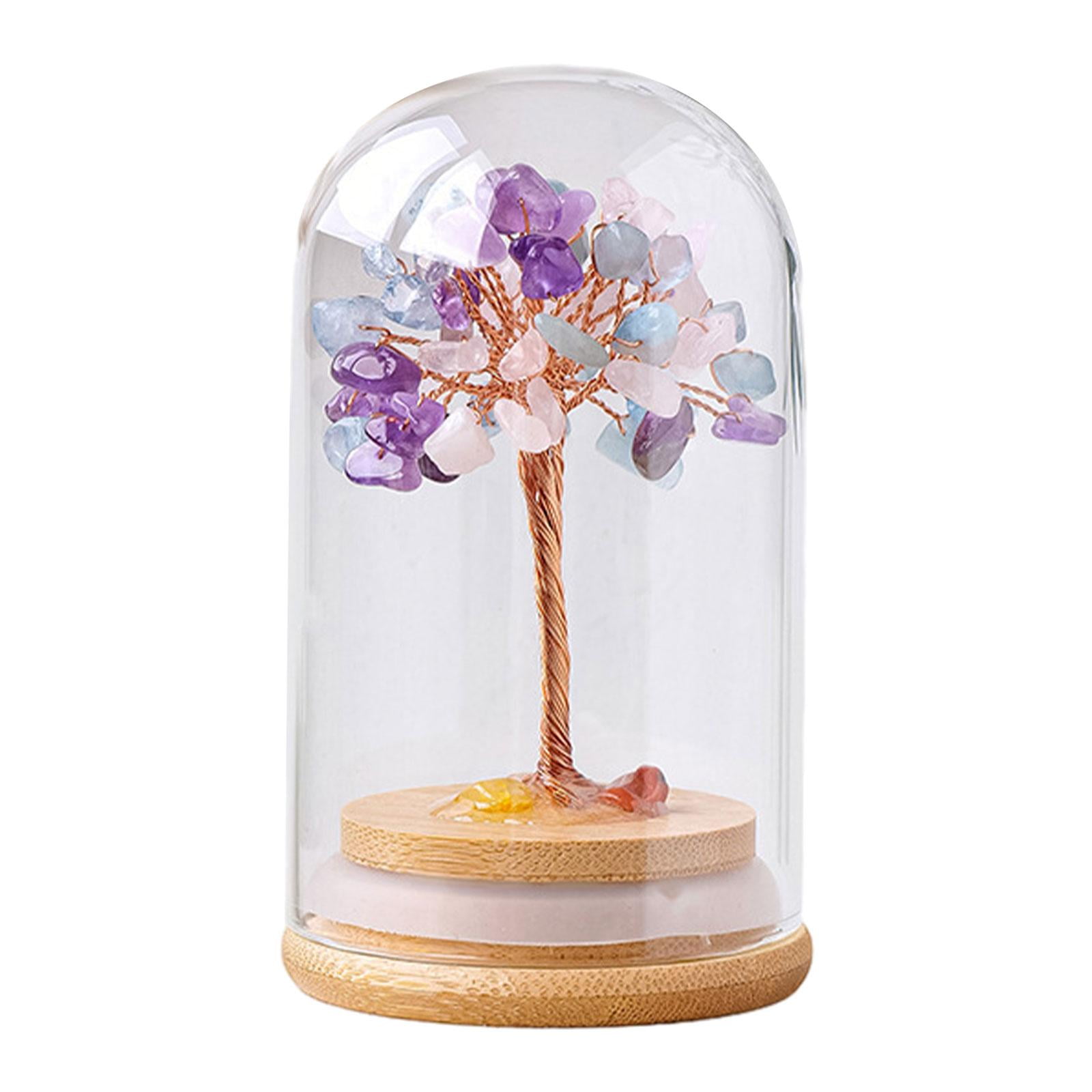 PETSOLA Fortune Trees Statue Bonsai Money Tree Lucky Tree Chinese Feng ...