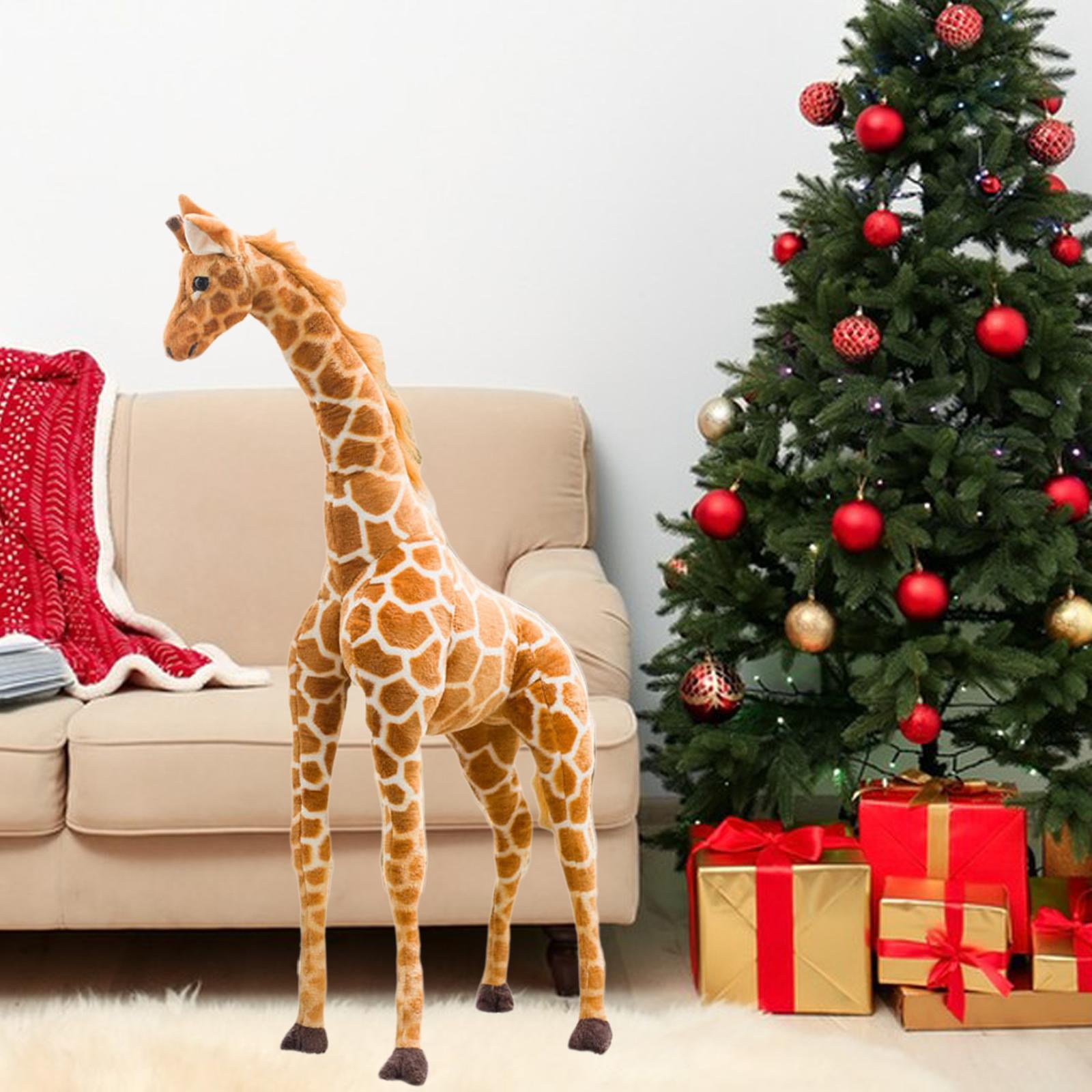 PETSOLA Giraffe Plush Toy Giant Giraffe Stuffed Animal Home Decoration ...