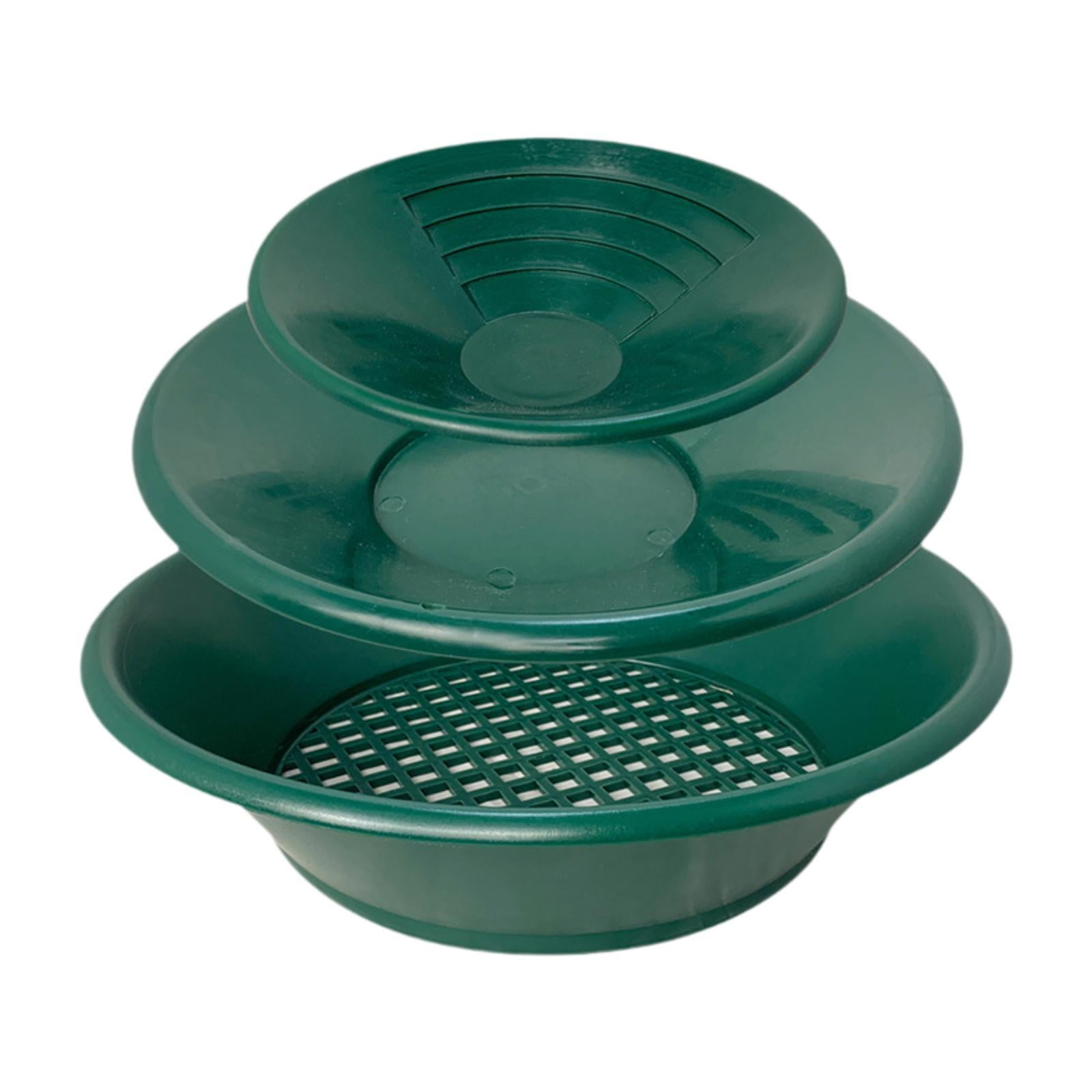 PETSOLA Gold Panning Kit Panning Equipment Green Portable Convenient to ...