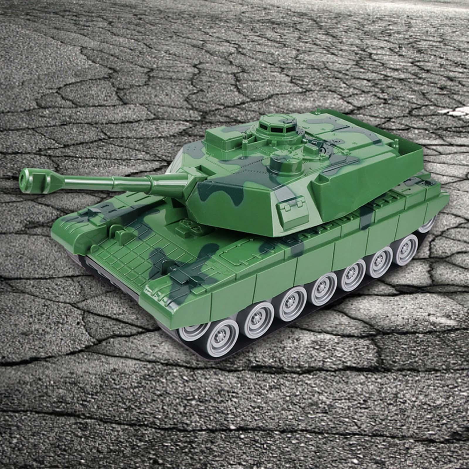 PETSOLA Inertia Tank Toy Simulation Tanks Toy, Realistic Rotatable ...