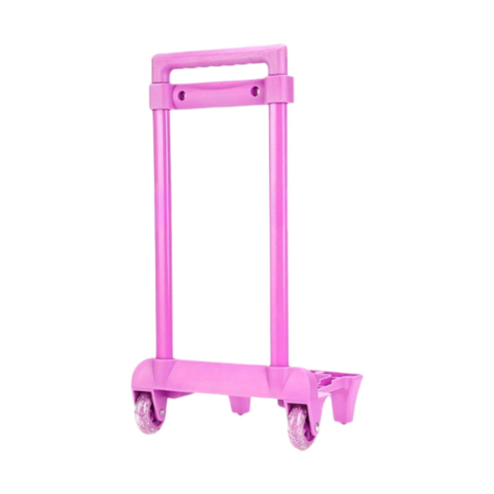 PETSOLA Kids Backpack Trolley, Wheeled Trolley Cart with Telescopic Rod ...