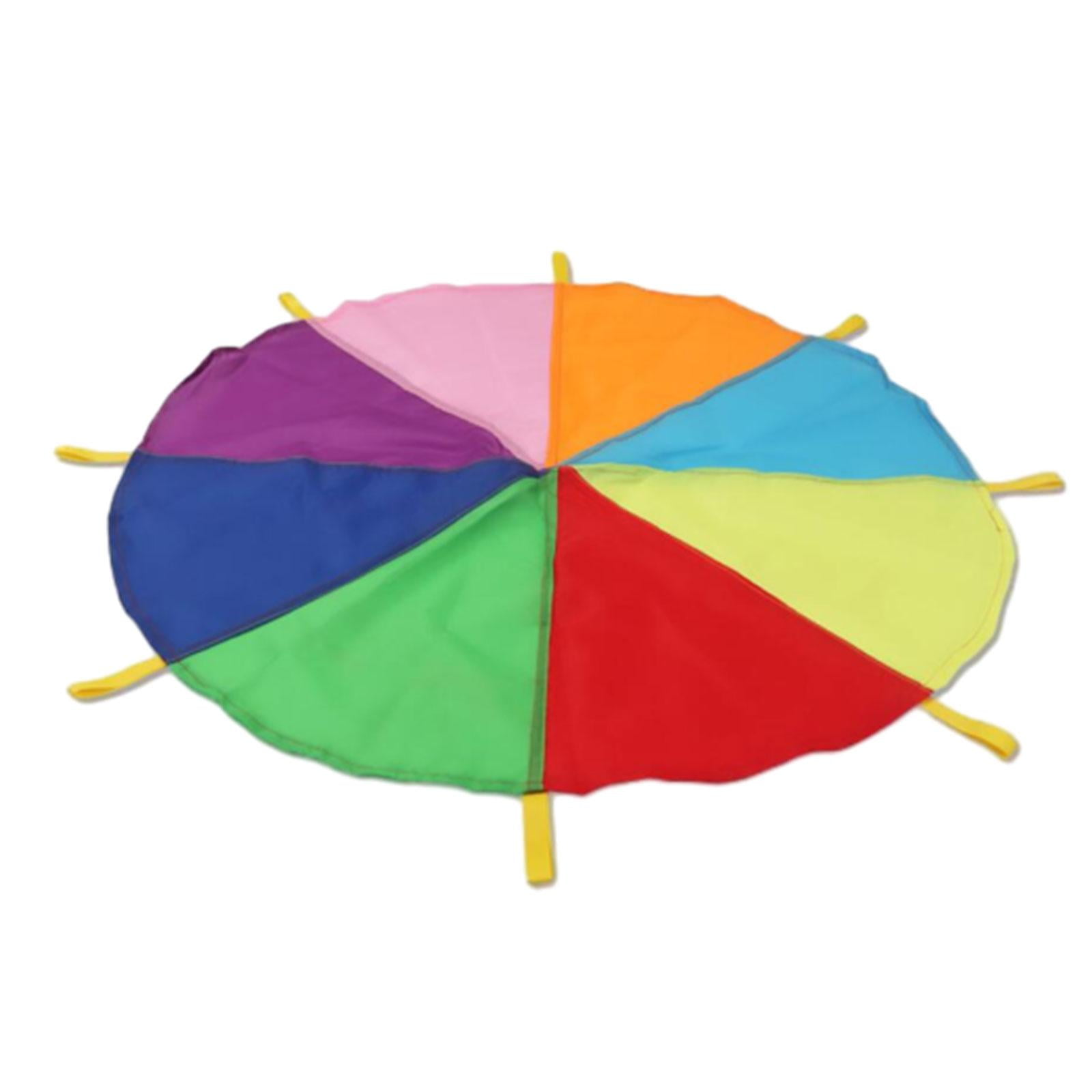 PETSOLA Kids Parachute,Sensory Education Toy,Fine Motor Skills,Outdoor ...