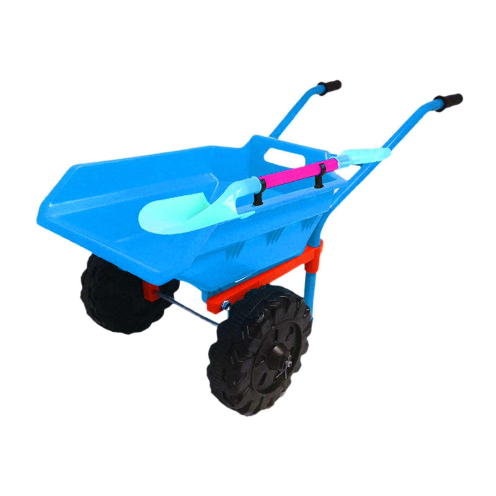 PETSOLA Kids Wheelbarrow Child Wheel Barrel,Beach Accessories,Beach Toy ...