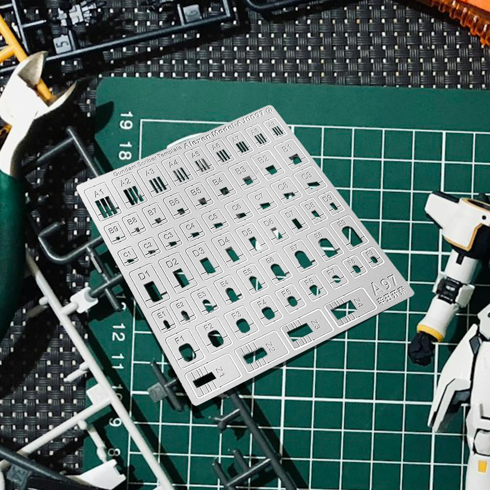 PETSOLA Line Carving Auxiliary Ruler Hobby Model Craft Tool,Durable for ...