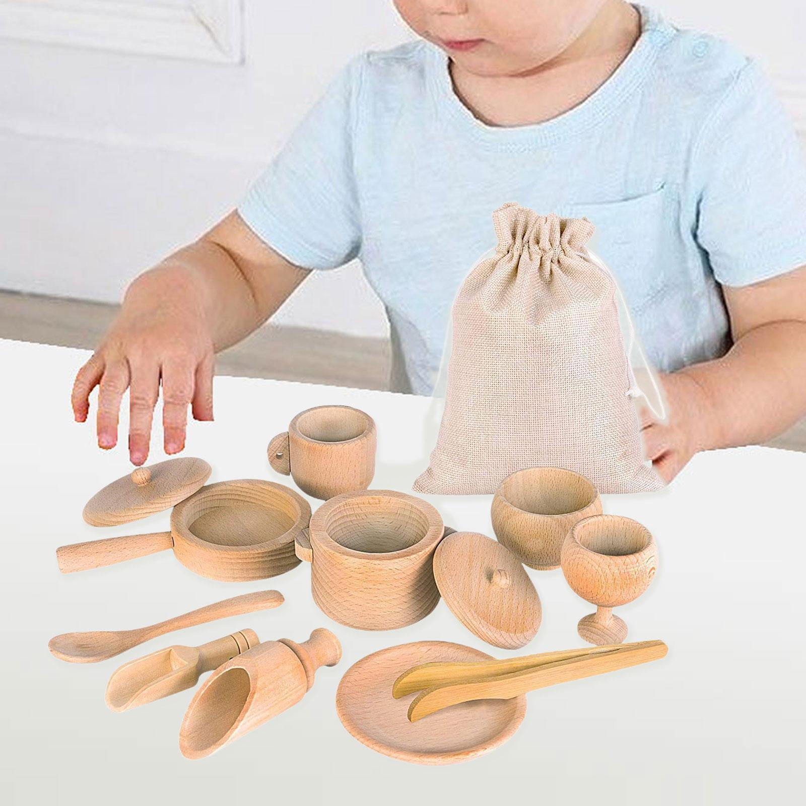 PETSOLA Little Girls Tea Set Toy Afternoon Tea Party Role Play Tea Set ...