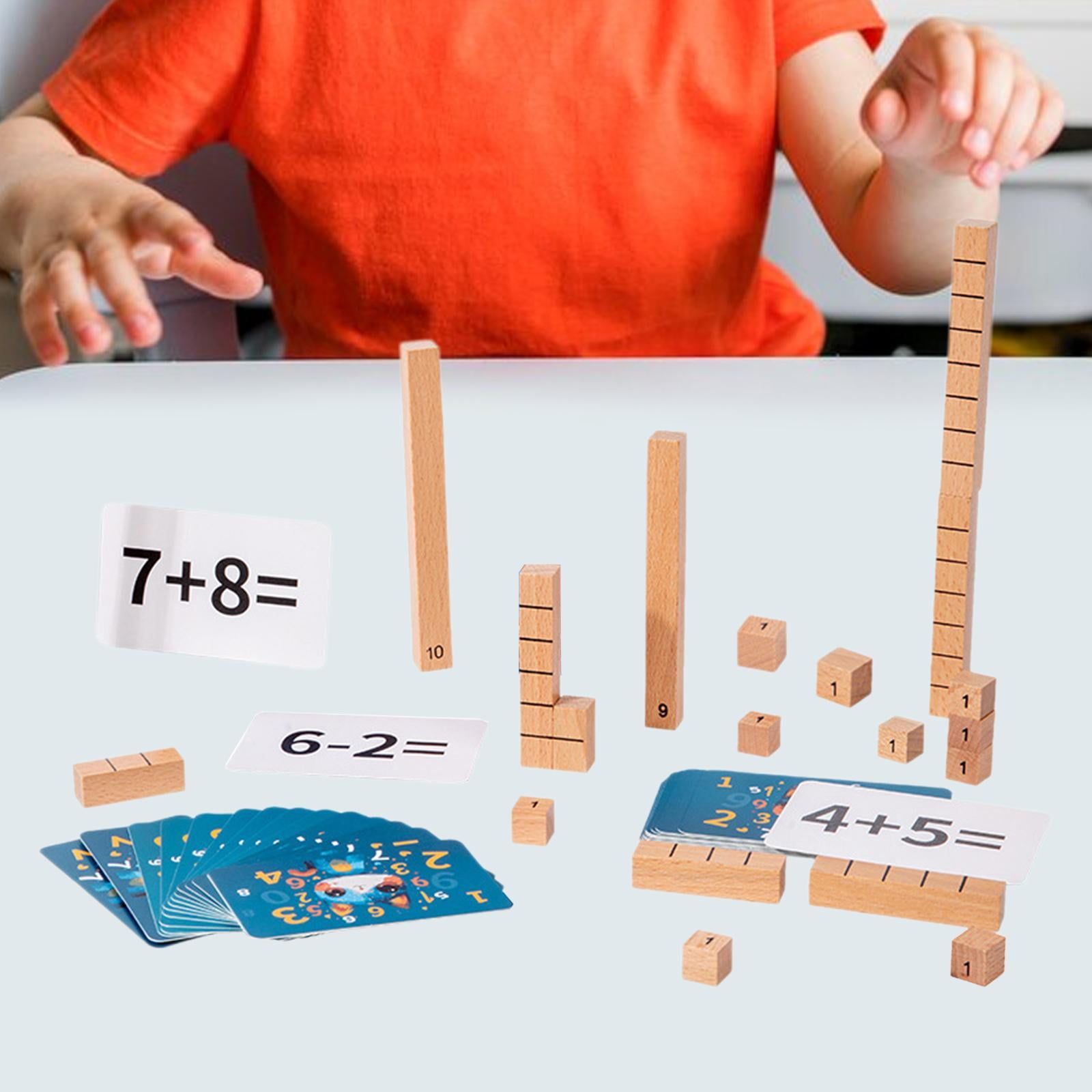 PETSOLA Math Toy Math Manipulatives Gift Math Games Educational ...