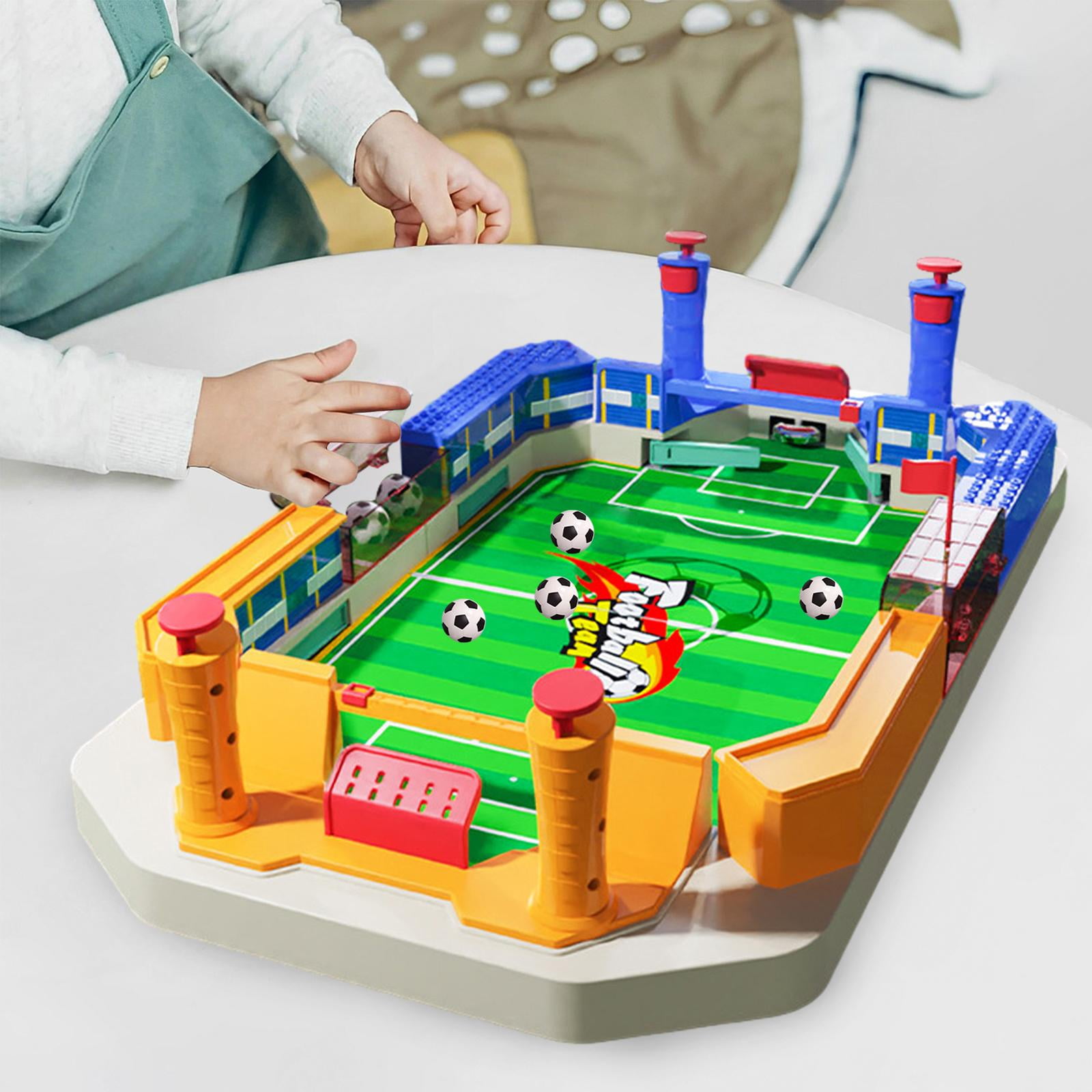 PETSOLA Mini Interactive Foosball Game Mini Table Soccer Game Parent ...