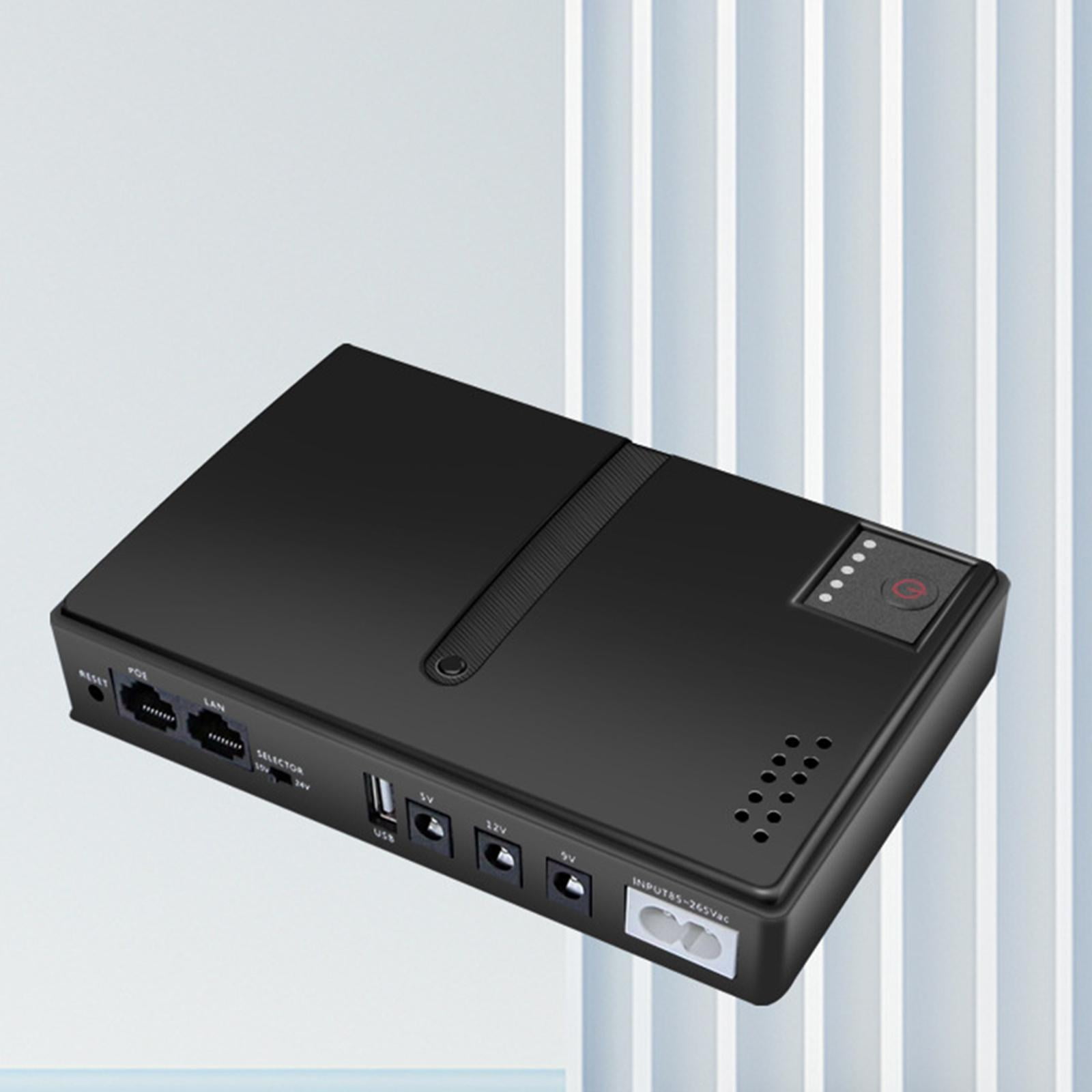 PETSOLA Mini Ups Battery Backup Power Source Portable Output Ports ...