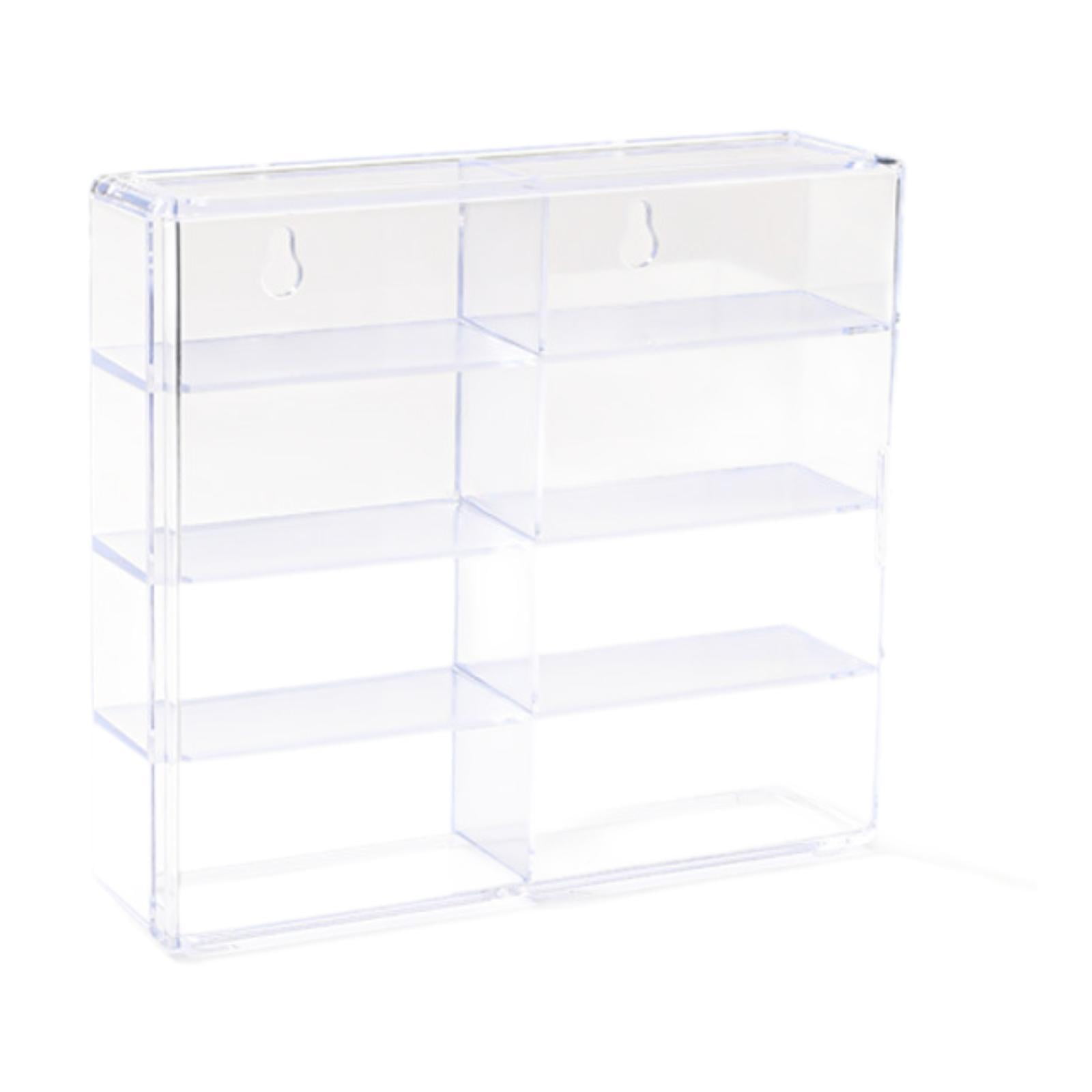 PETSOLA Model Car Display Case Vehicle Model Car Organizers Box 1/64 ...