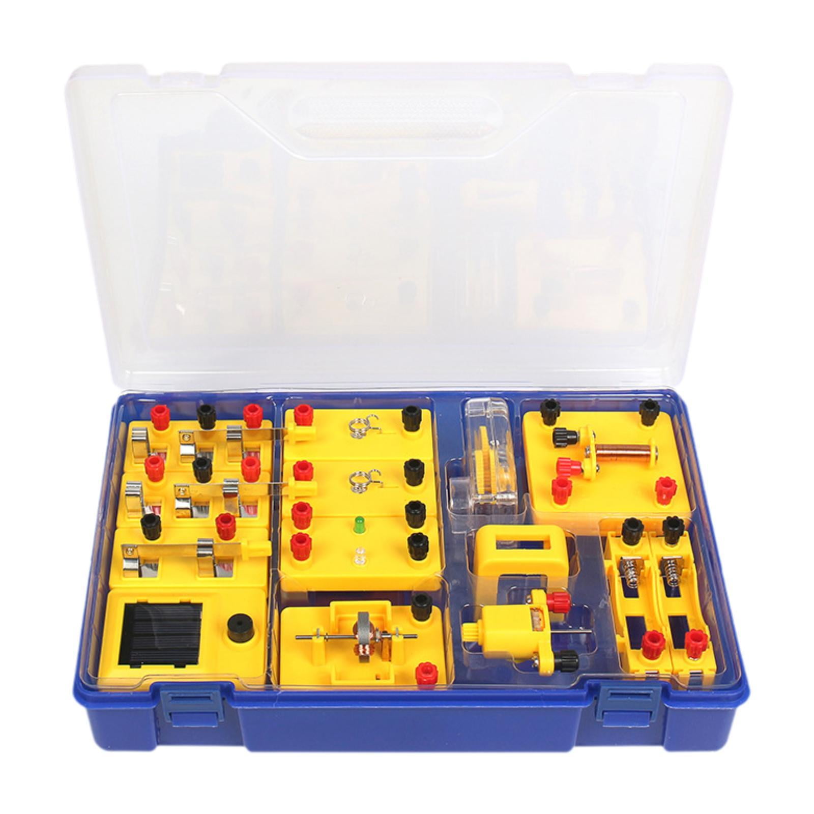 PETSOLA Physics Science Lab Kit Building Circuits Easy to Carry ...