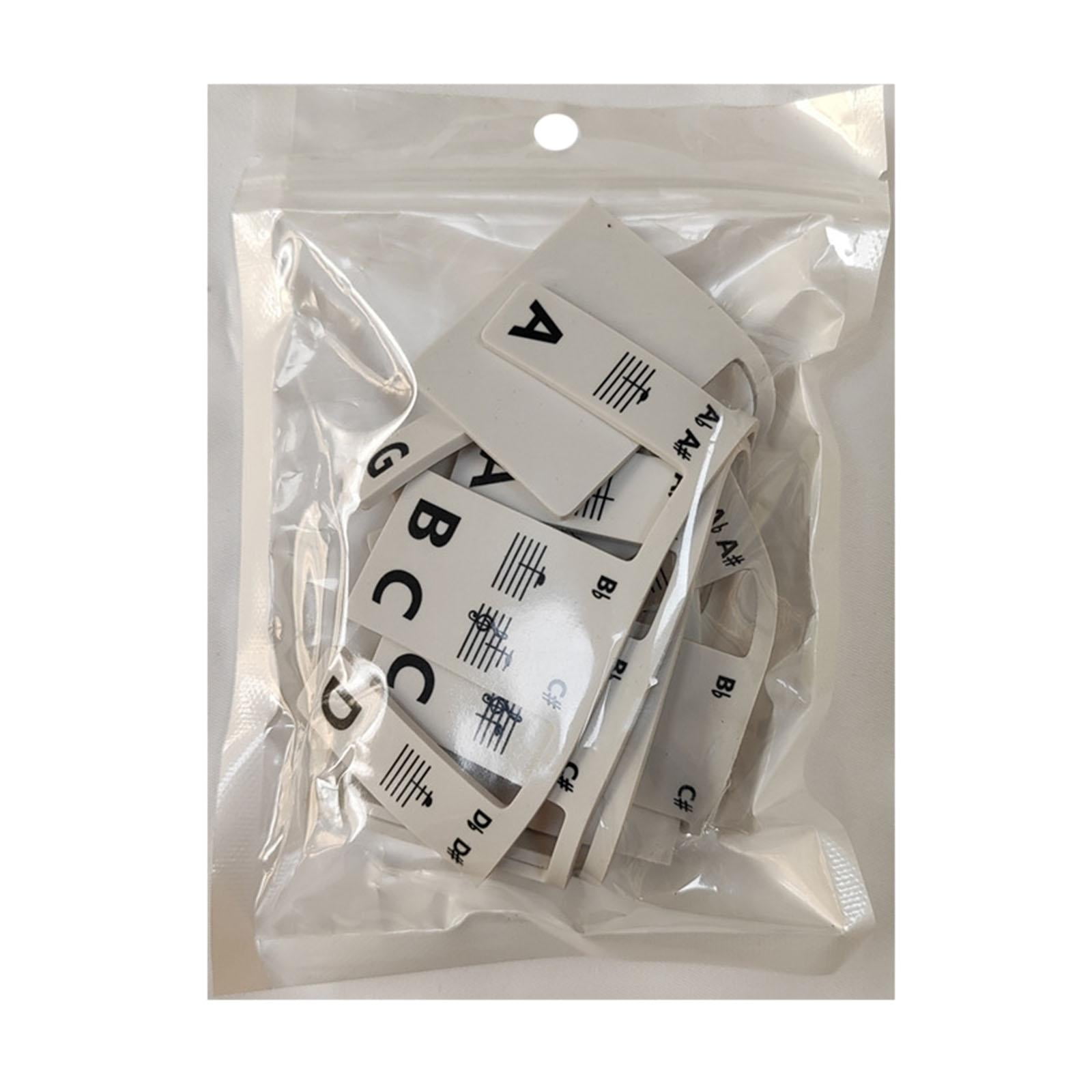 PETSOLA Piano Key Sticker Music Note Label, Learning Piano Notes ...