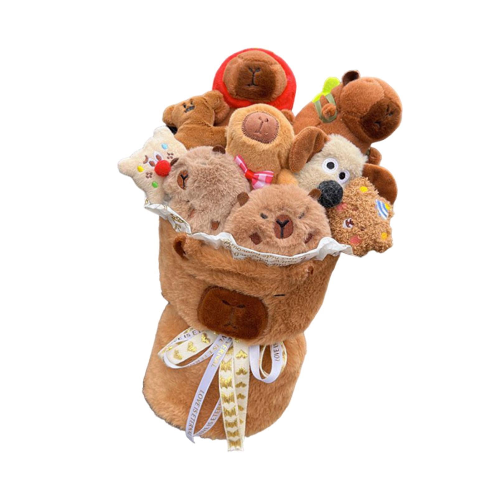 PETSOLA Plush Doll Bouquet,Cartoon Doll Flower Bouquet,Artificial ...