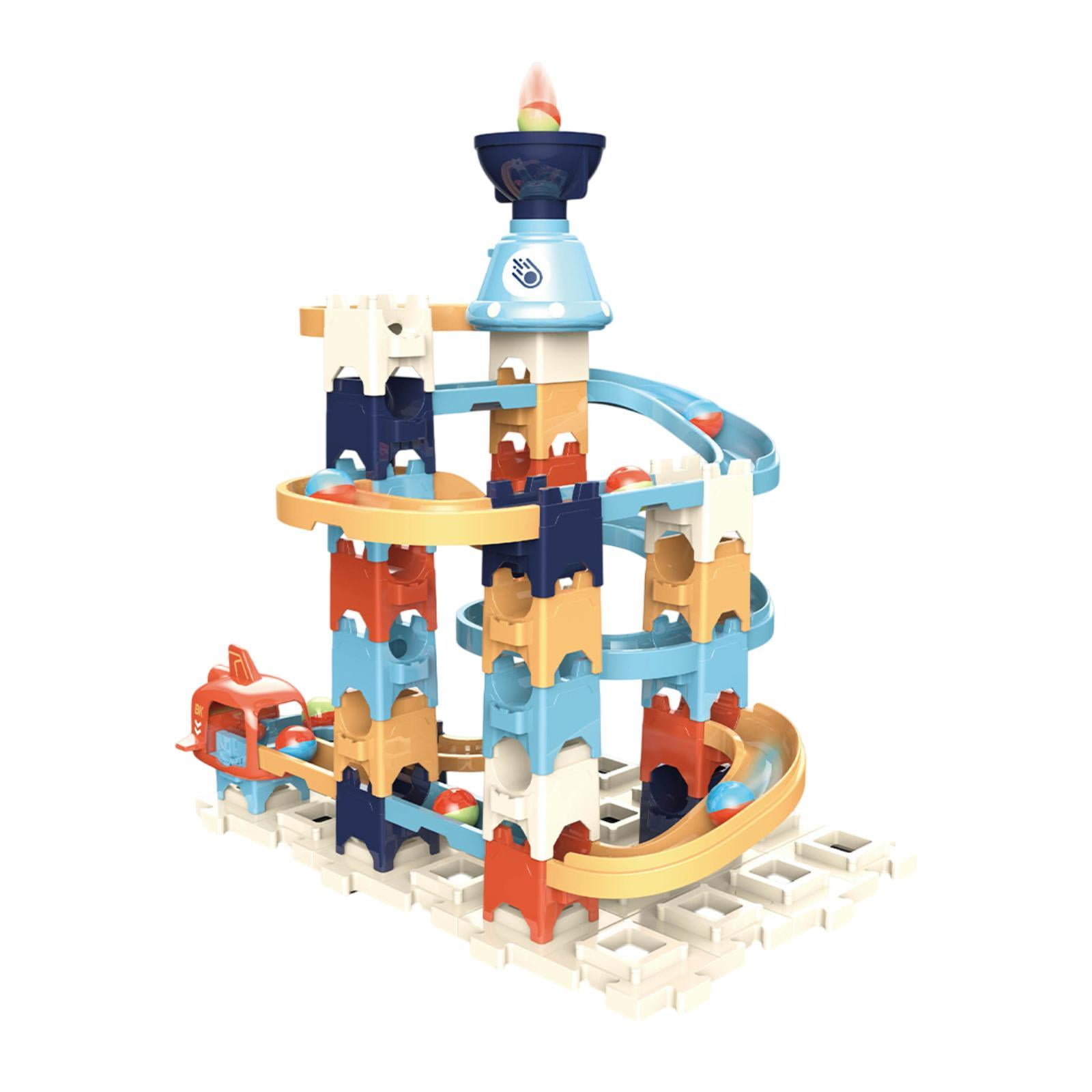 PETSOLA Race Track Building Blocks Set Construction Kit DIY Playset ...