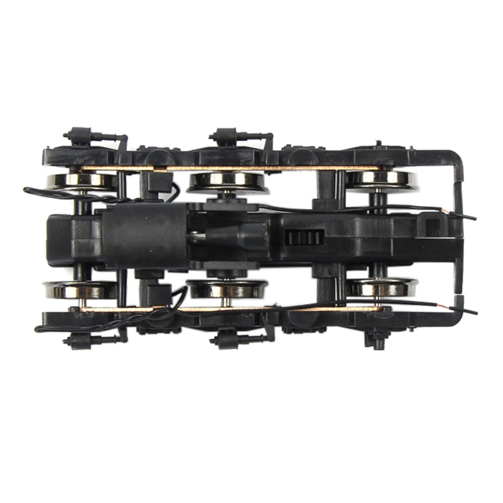 PETSOLA Replacement 1:87 Model Trains Bogies Railway Layout Railway Accessories DIY HO 1:87Scale ...