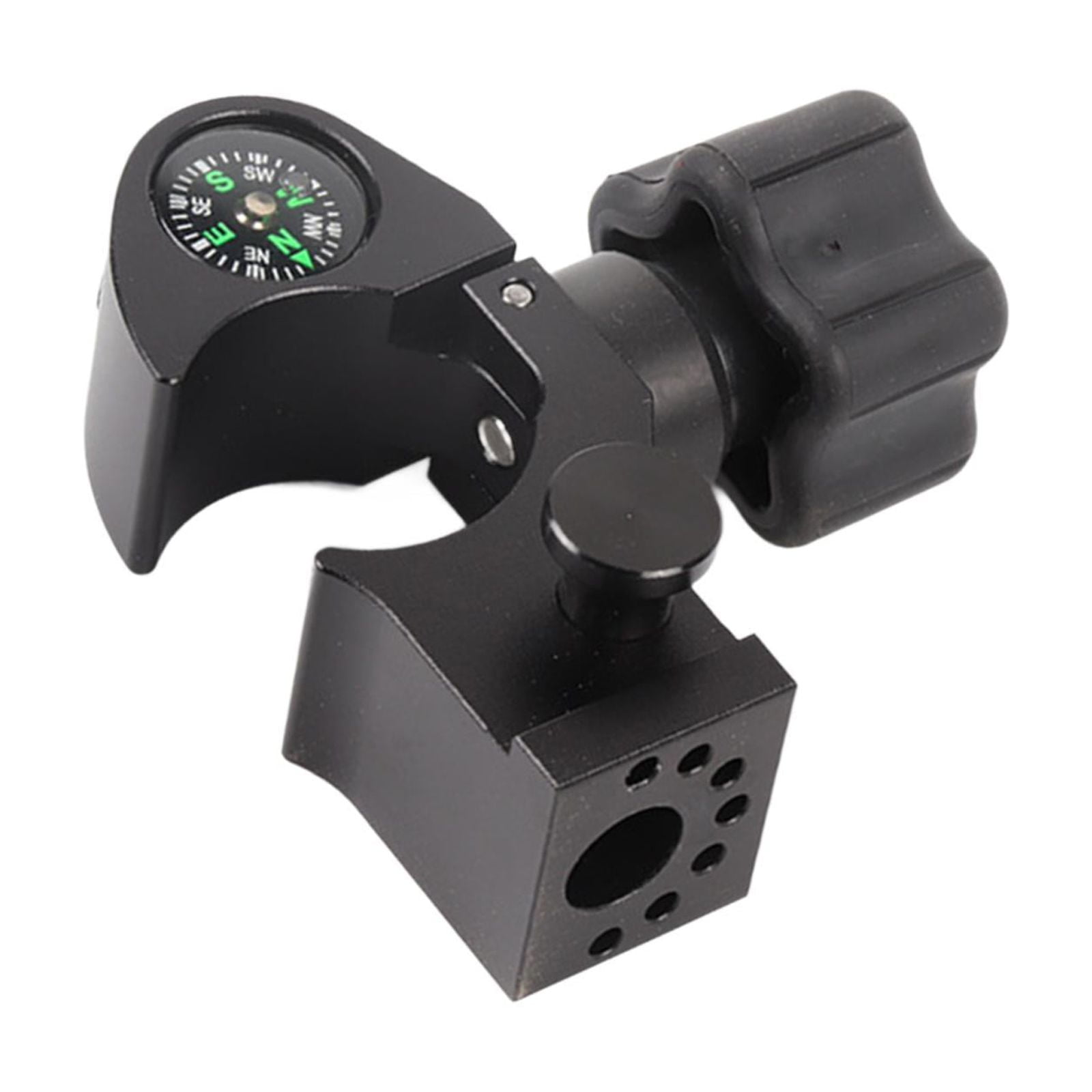 PETSOLA Rtk Pole Clamp Data Collector Clamp with Compass for Survey Equipment Rtk Measurements ...