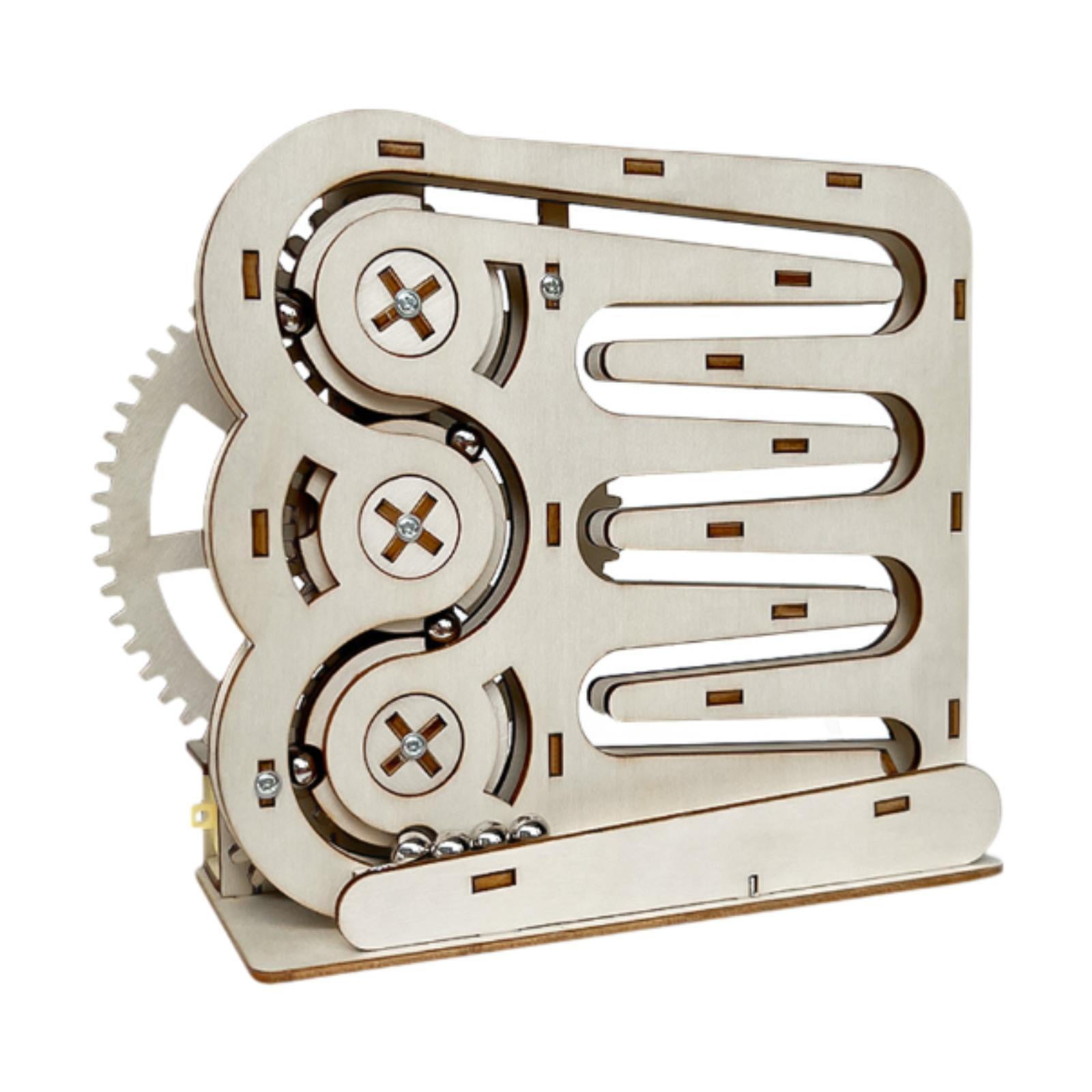 PETSOLA Science DIY Kit, DIY Educational Model Toys, Marble Run Track ...