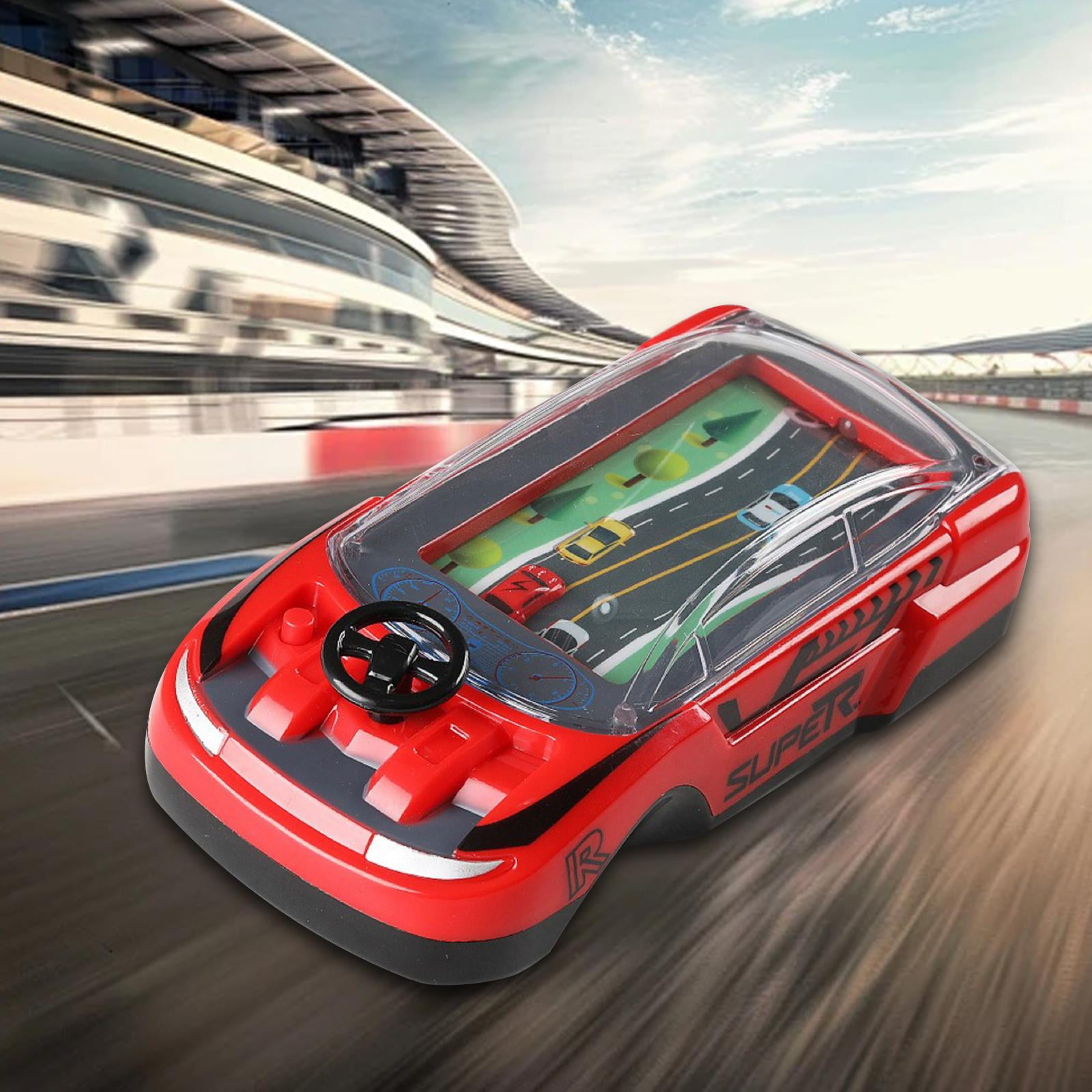 PETSOLA Simulation Driving Steering Wheel Toy Race Car Game Mini Car ...