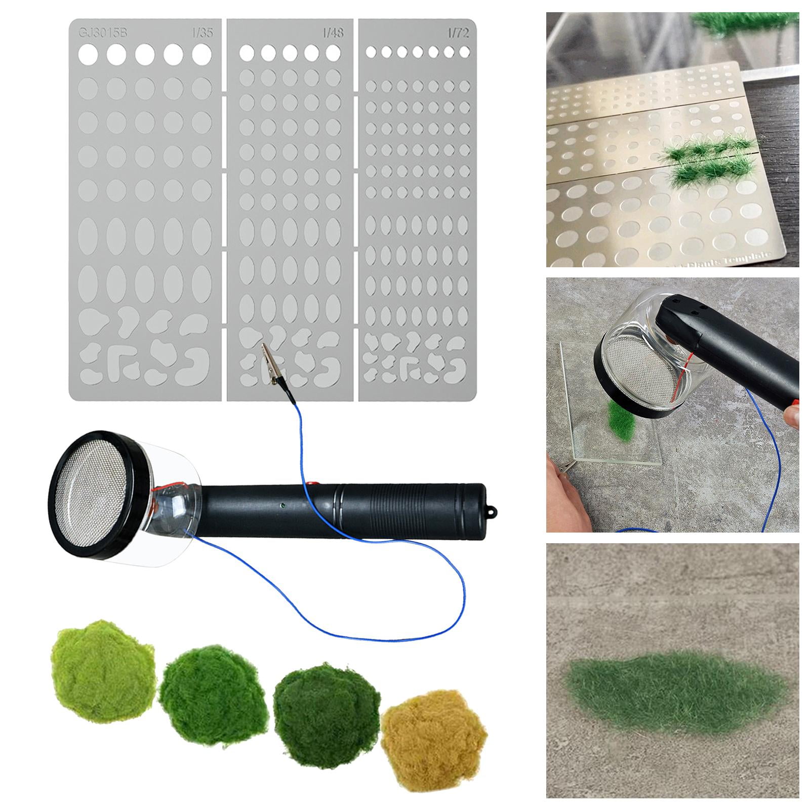 PETSOLA Static Grass Electrostatic Flocking Machine Mini Landscaping ...