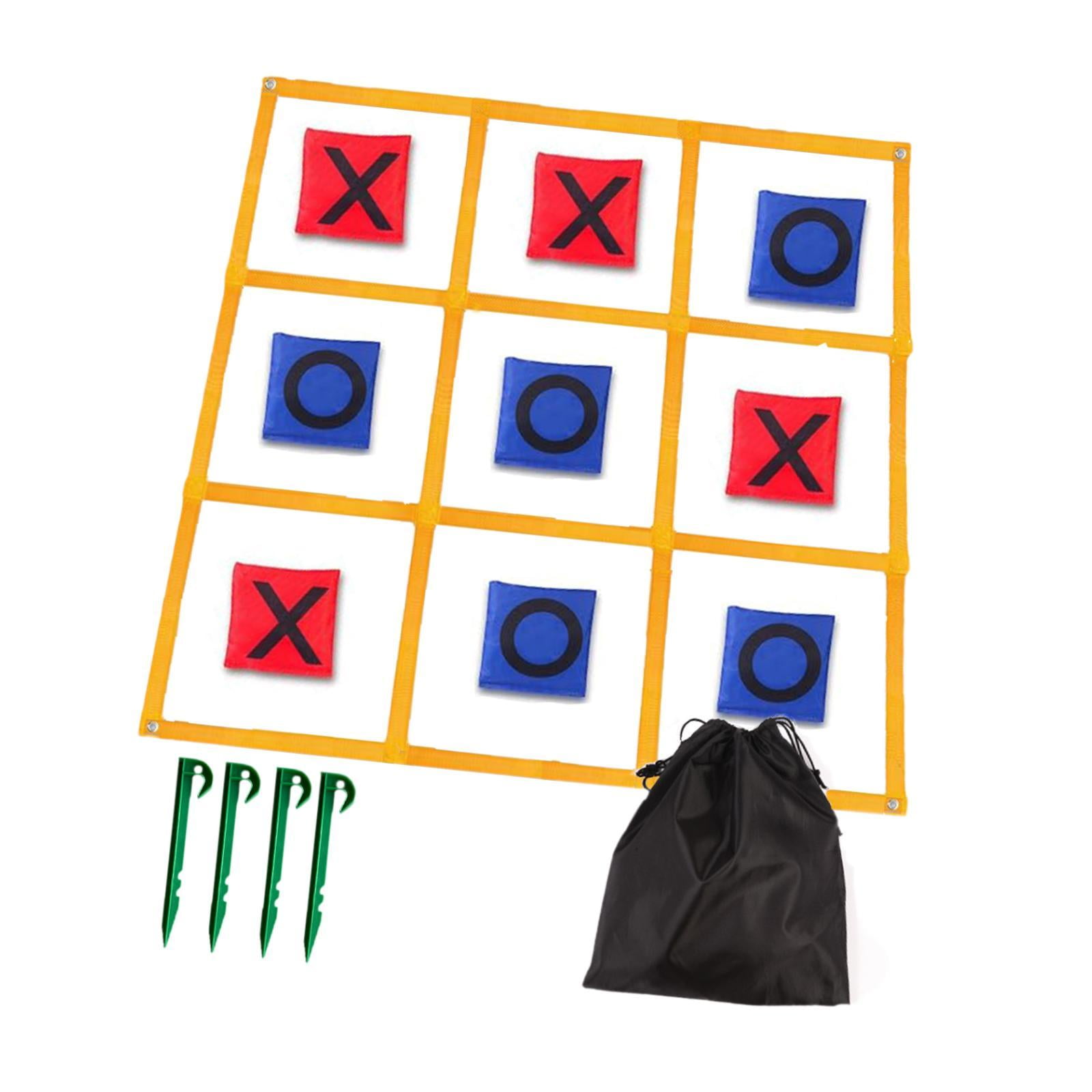 PETSOLA Tic Toe Game Outdoor XO Toy Educational Toy XO Chess Game ...