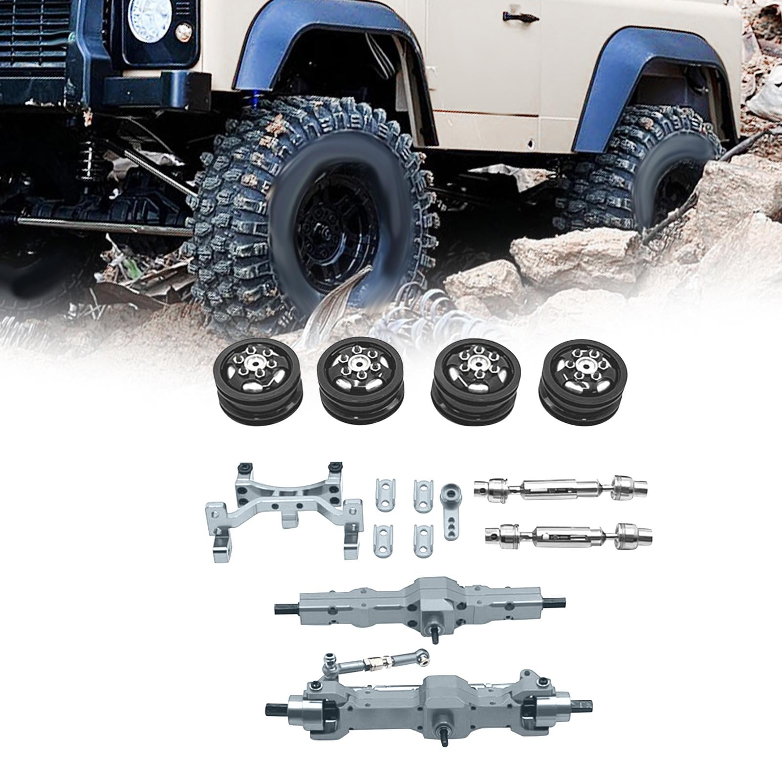 PETSOLA Toy Car Parts Set 1/10 RC Car Accessories Hubcaps Exterior ...