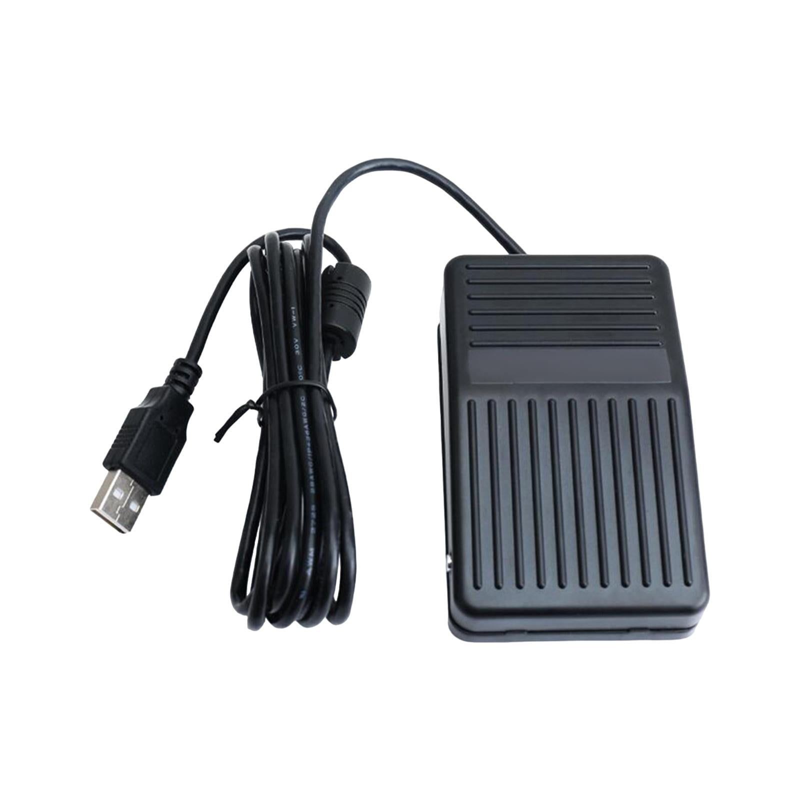 PETSOLA USB Foot Pedal Single Foot Pedal Switch AntiSlip Footswitch ...