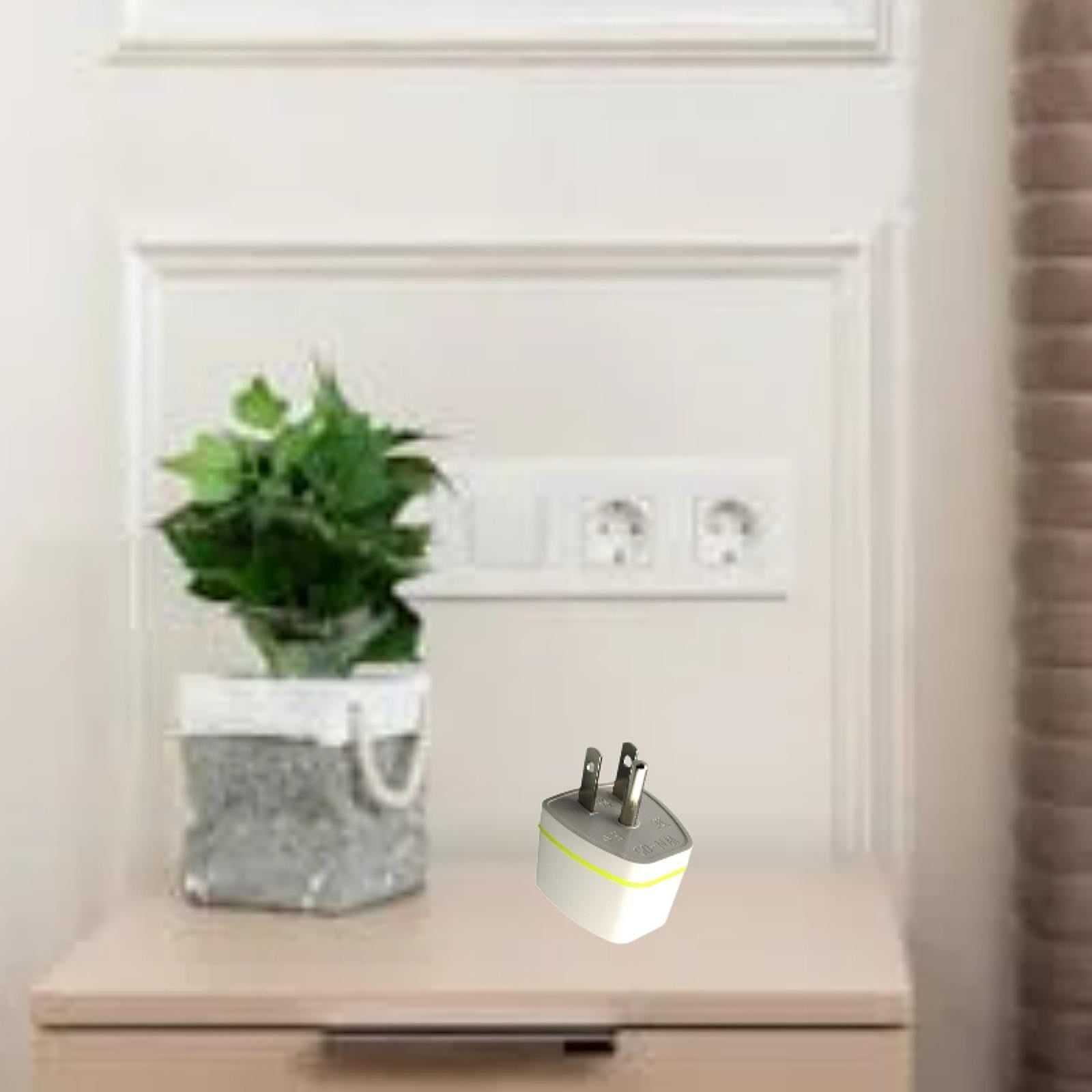 PETSOLA Universal USA Travel Plug US Outlet Converter AU/UK/EU/CN to US ...